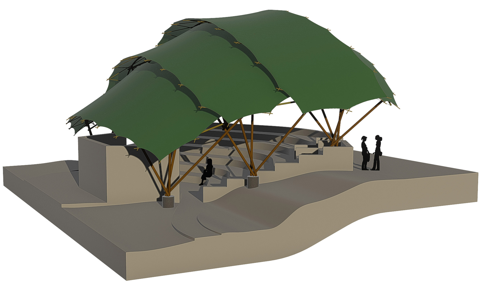 bamboo structures skp