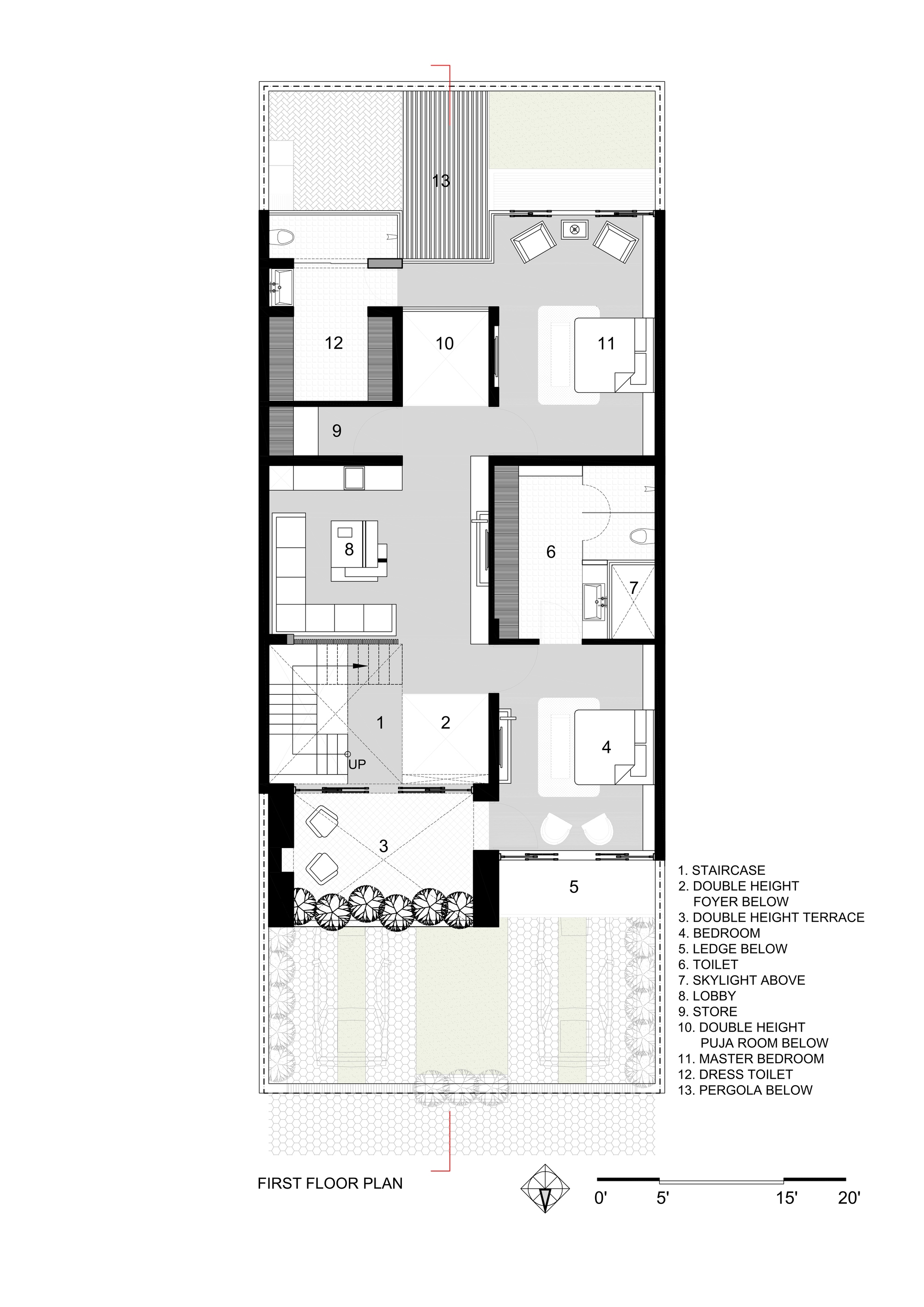Galería de Casa Sky Box / Garg Architects - 23