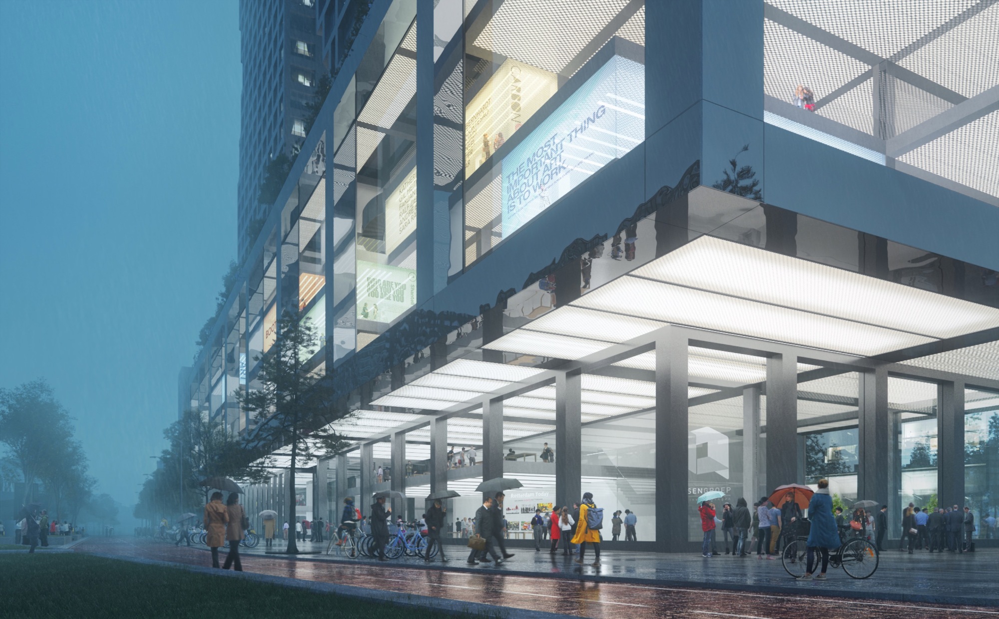 Gallery of MVRDV Wins Competition for Dual Tower Mixed-Use Complex in ...