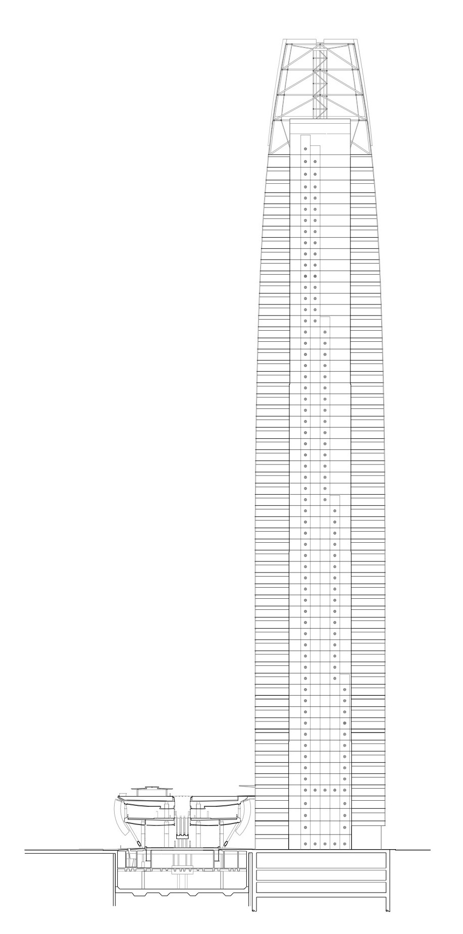 Galería de Salesforce Tower / Pelli Clarke Pelli Architects - 7