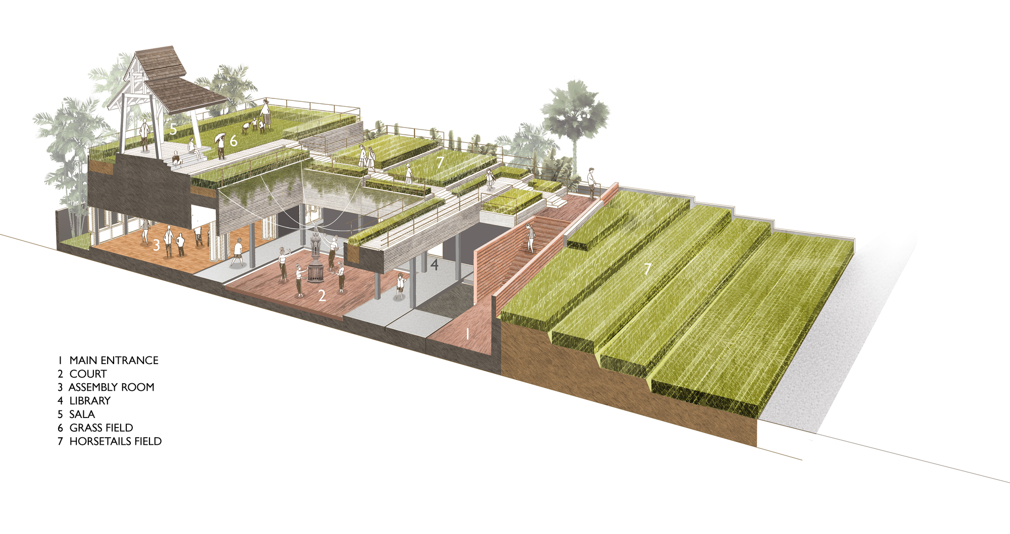 Gallery of ASA Lanna Center / Somdoon Architects - 18