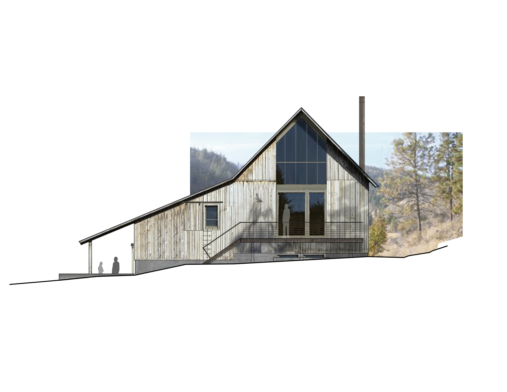 Gallery of Canyon Barn / mw|works architecture + design - 17