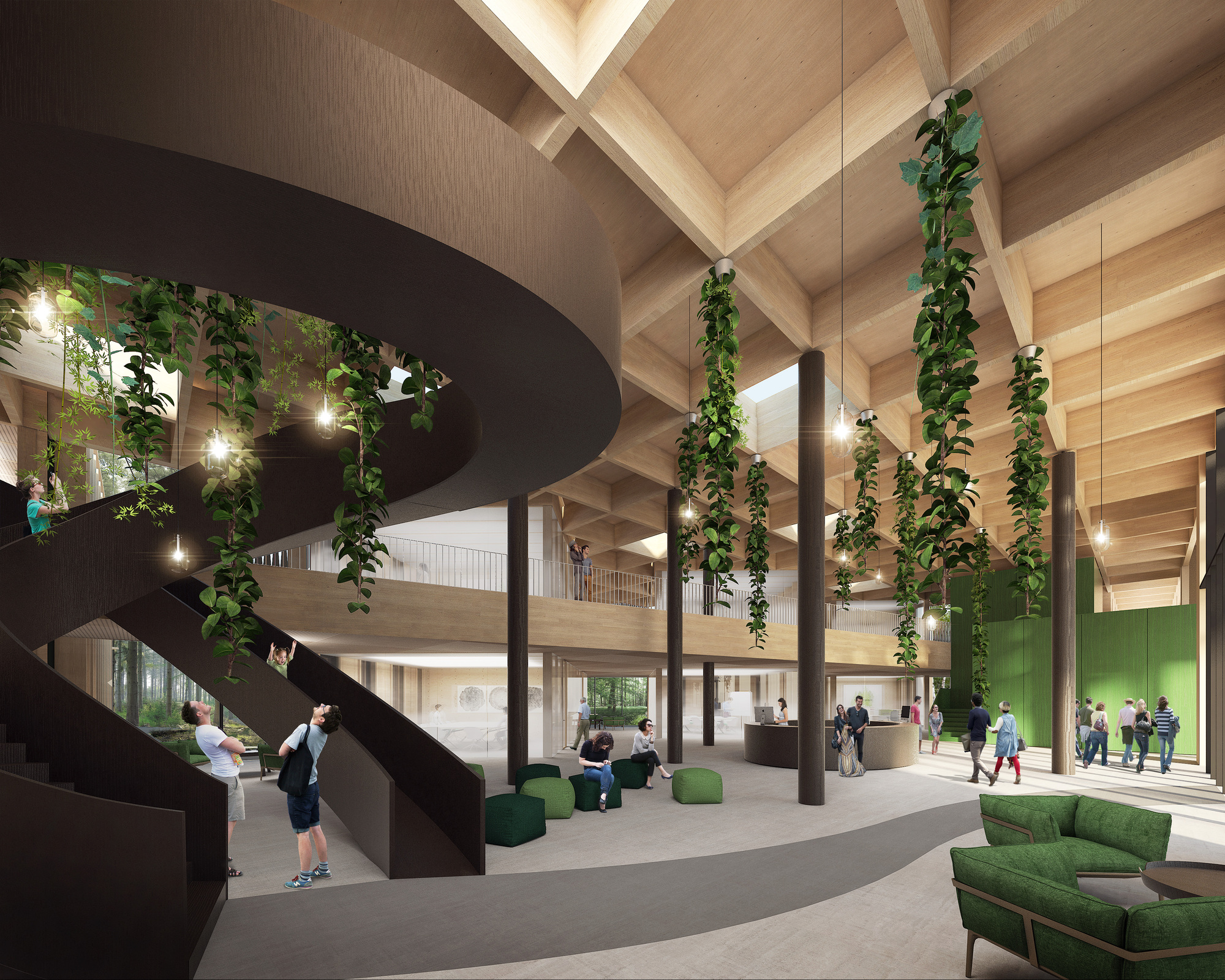 Gallery of Czech Forestry Commission Administrative Centre / CHYBIK ...