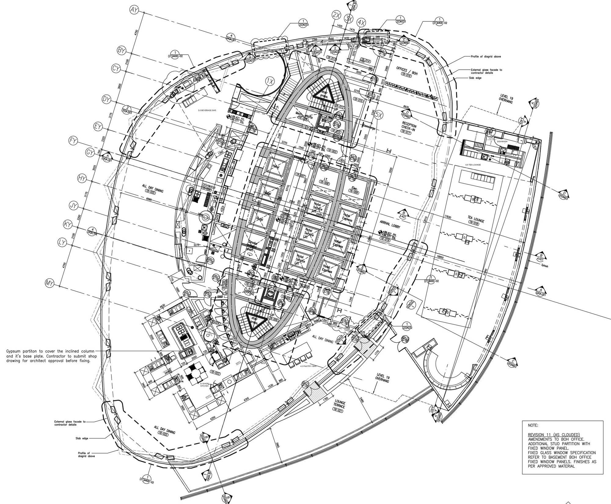 Gallery of Capital Gate / RMJM - 25