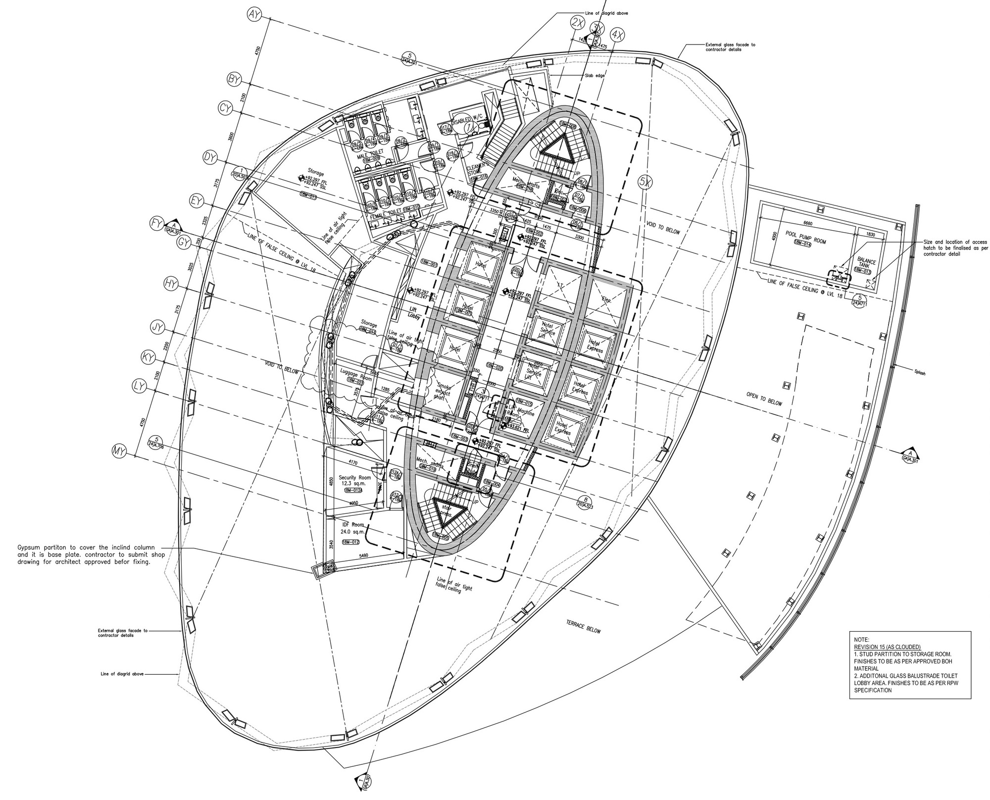 Gallery of Capital Gate / RMJM - 24