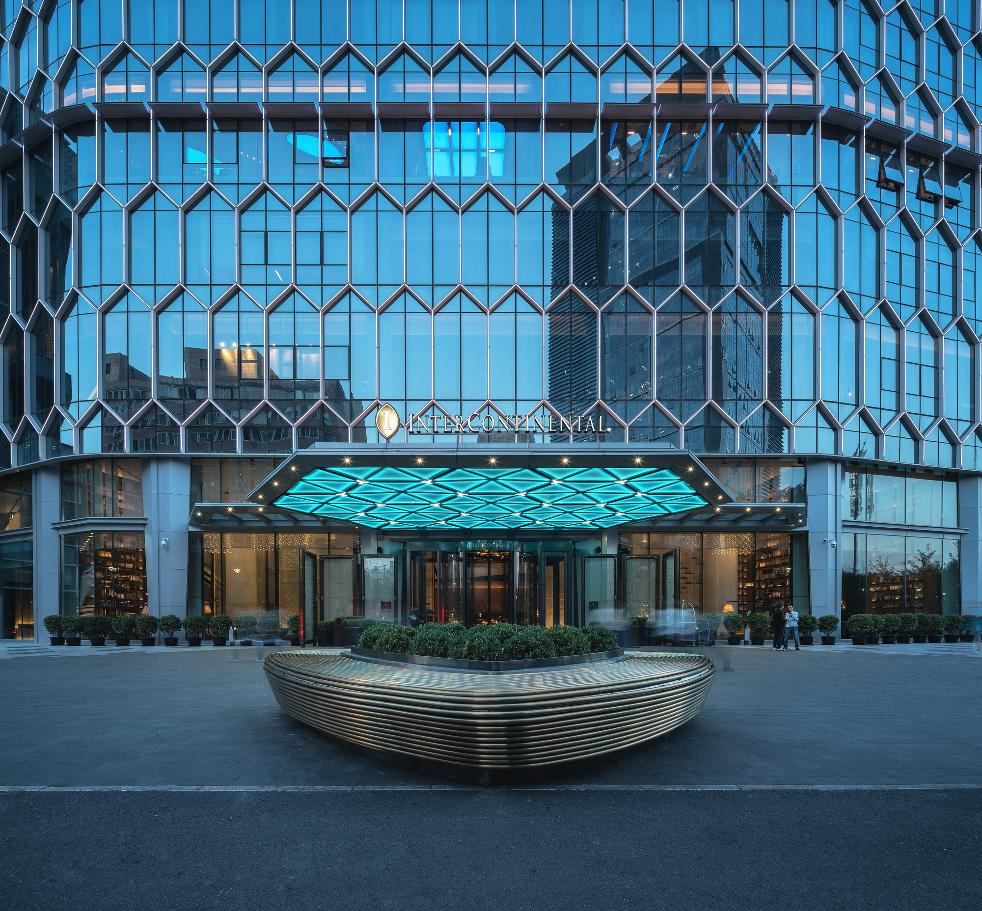 画廊 北京通盈中心洲际酒店 Hok 5