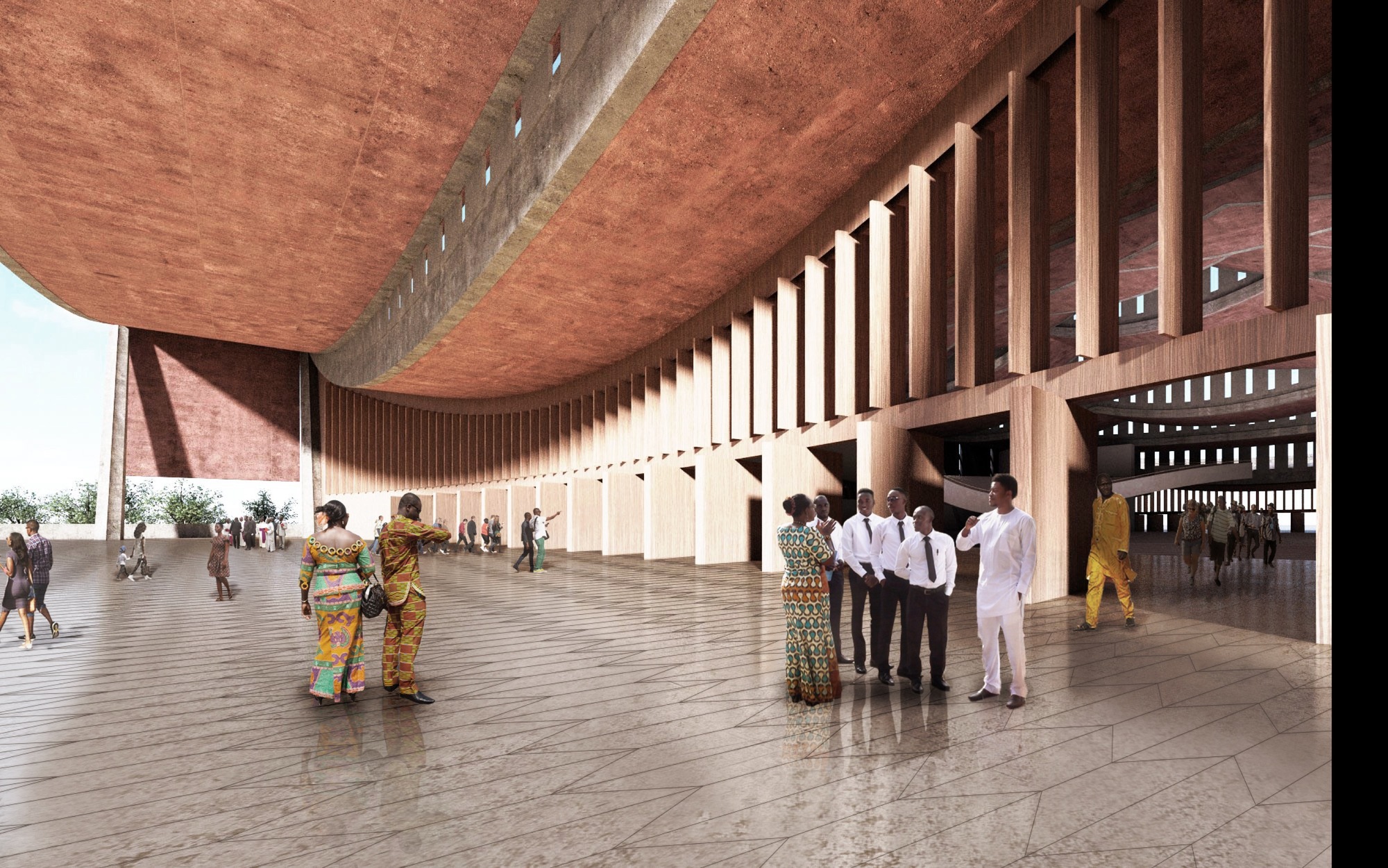 Gallery of Adjaye Associates Unveils Design of New Ghana National ...