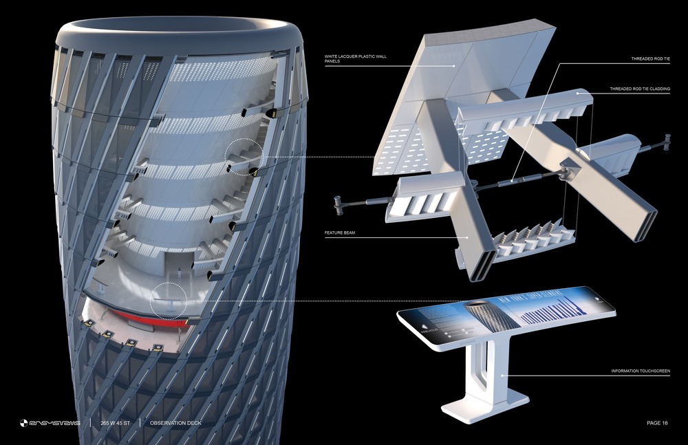 Gallery of New Tower Typology Uses Steel Cables to Wrap Itself Together ...