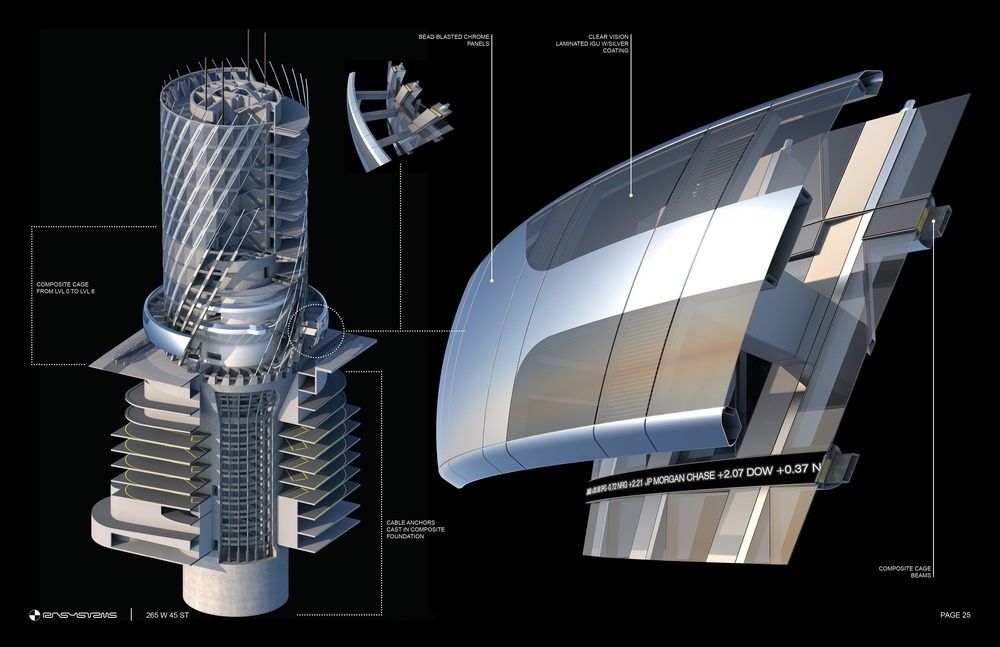 Gallery of New Tower Typology Uses Steel Cables to Wrap Itself Together - 9