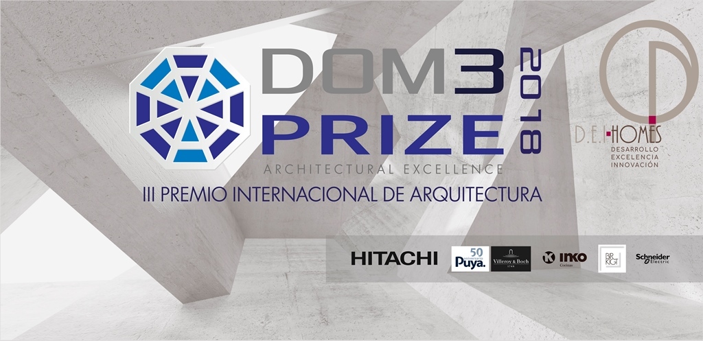 Premio Internacional de Arquitectura DOM3 PRIZE 2018-III | ArchDaily en ...