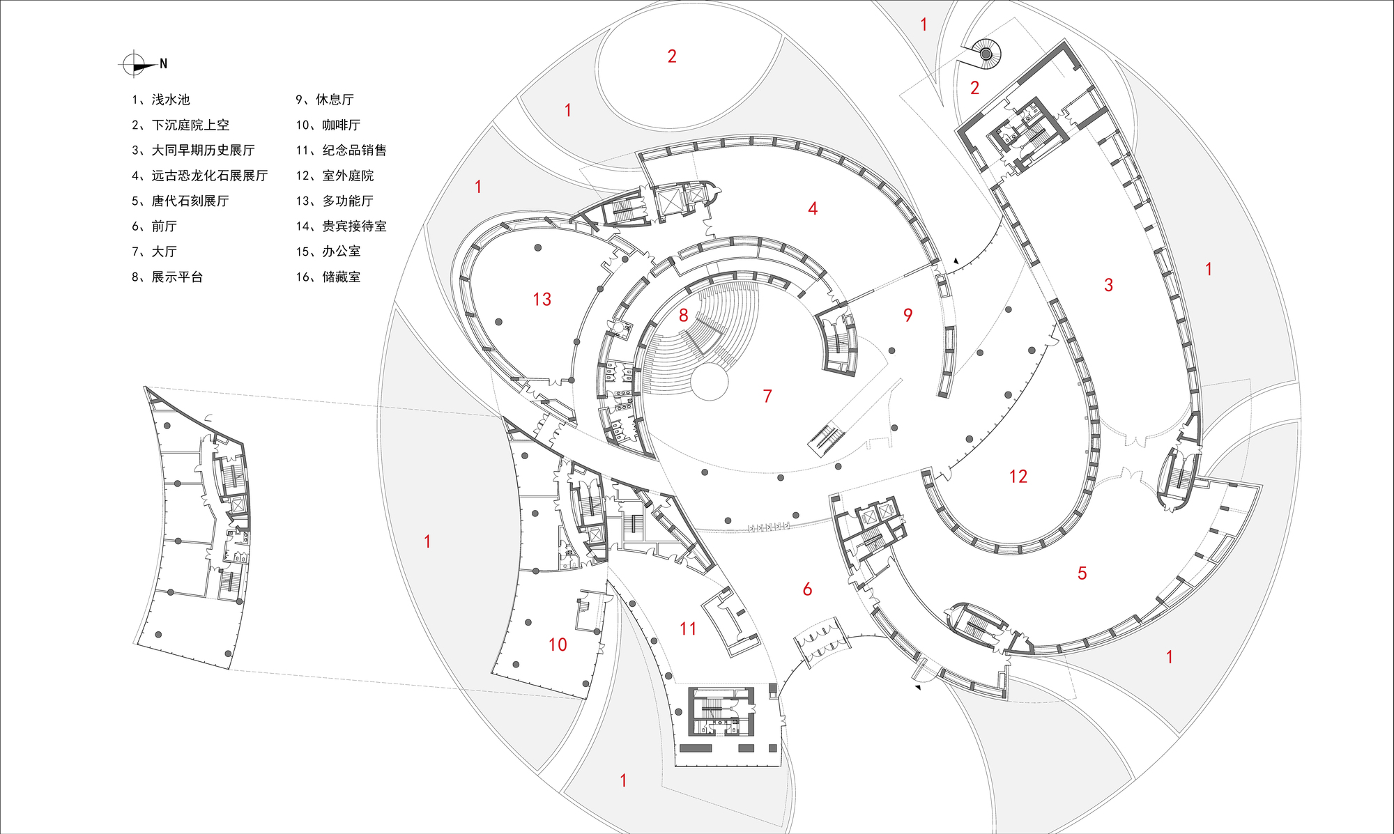 Gallery of Datong Museum / China Architecture Design Group Land-based ...
