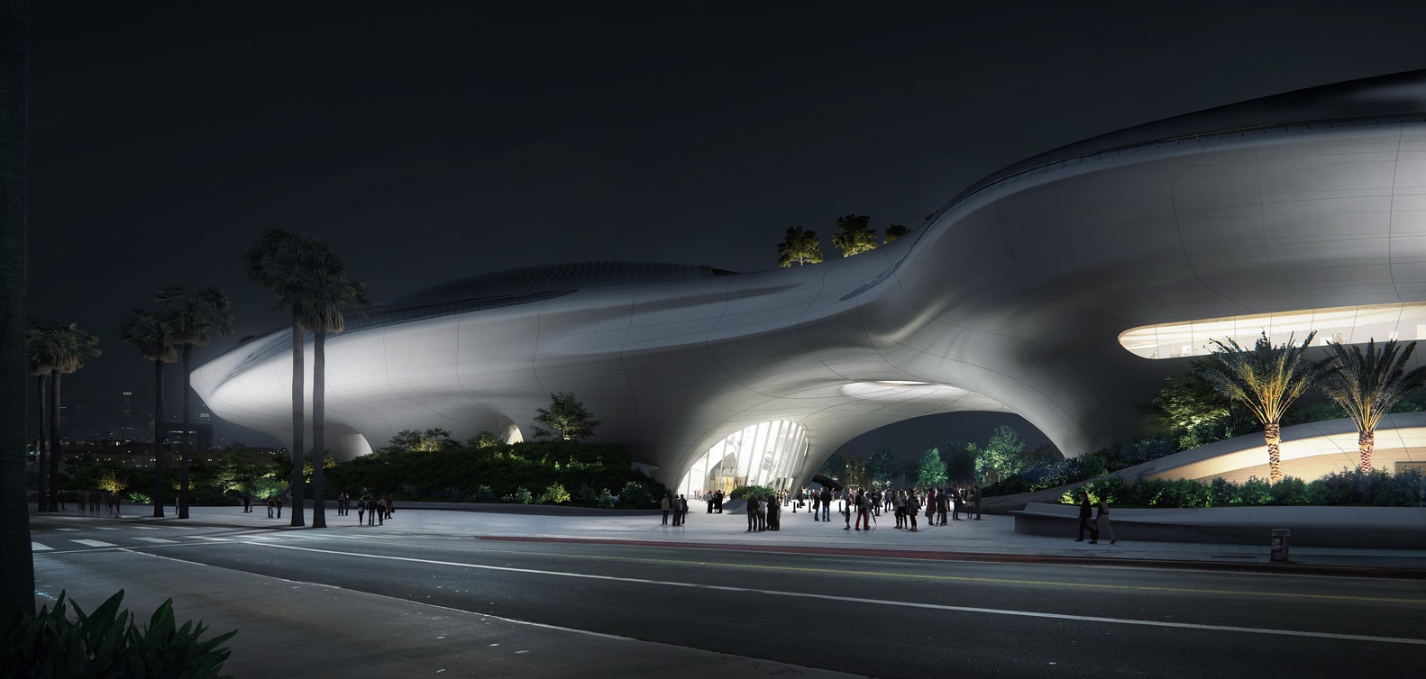 Gallery of New Images of MAD's "Spaceship" Lucas Museum Released as ...