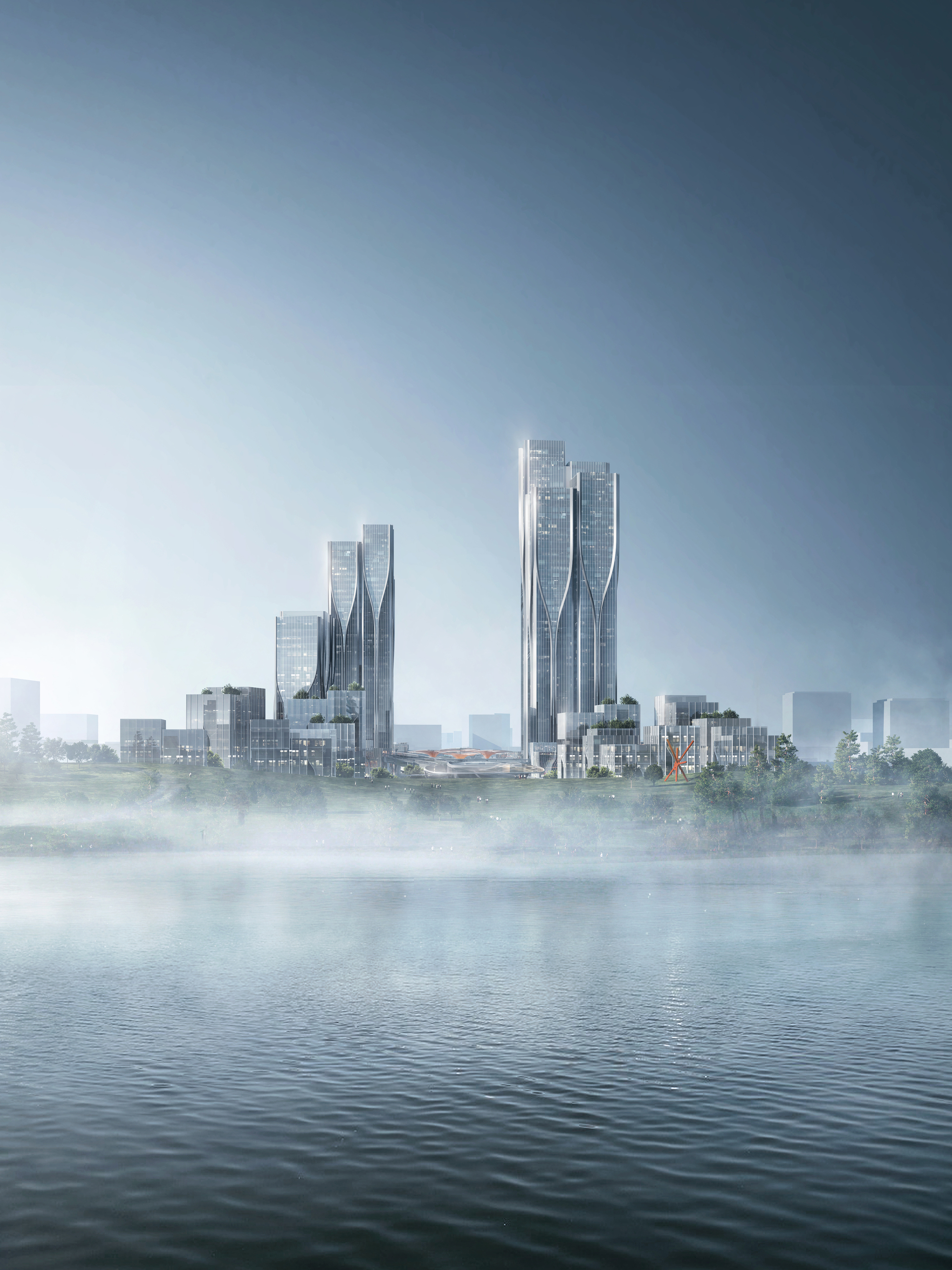 Gallery of Aedas' Latest Mixed-Use Development Creates a City Inspired ...