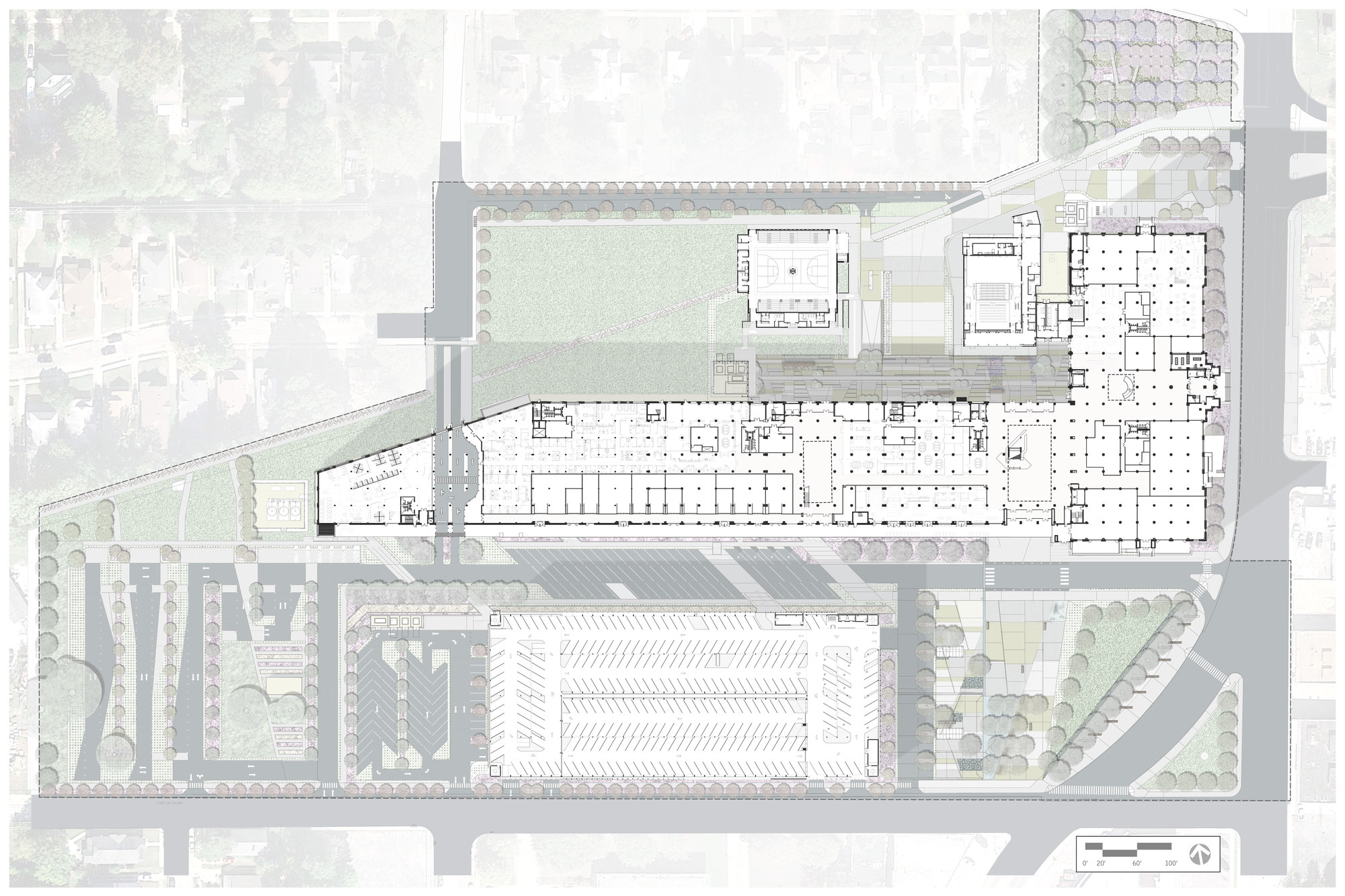 Gallery of Crosstown Concourse / Looney Ricks Kiss + DIALOG - 23