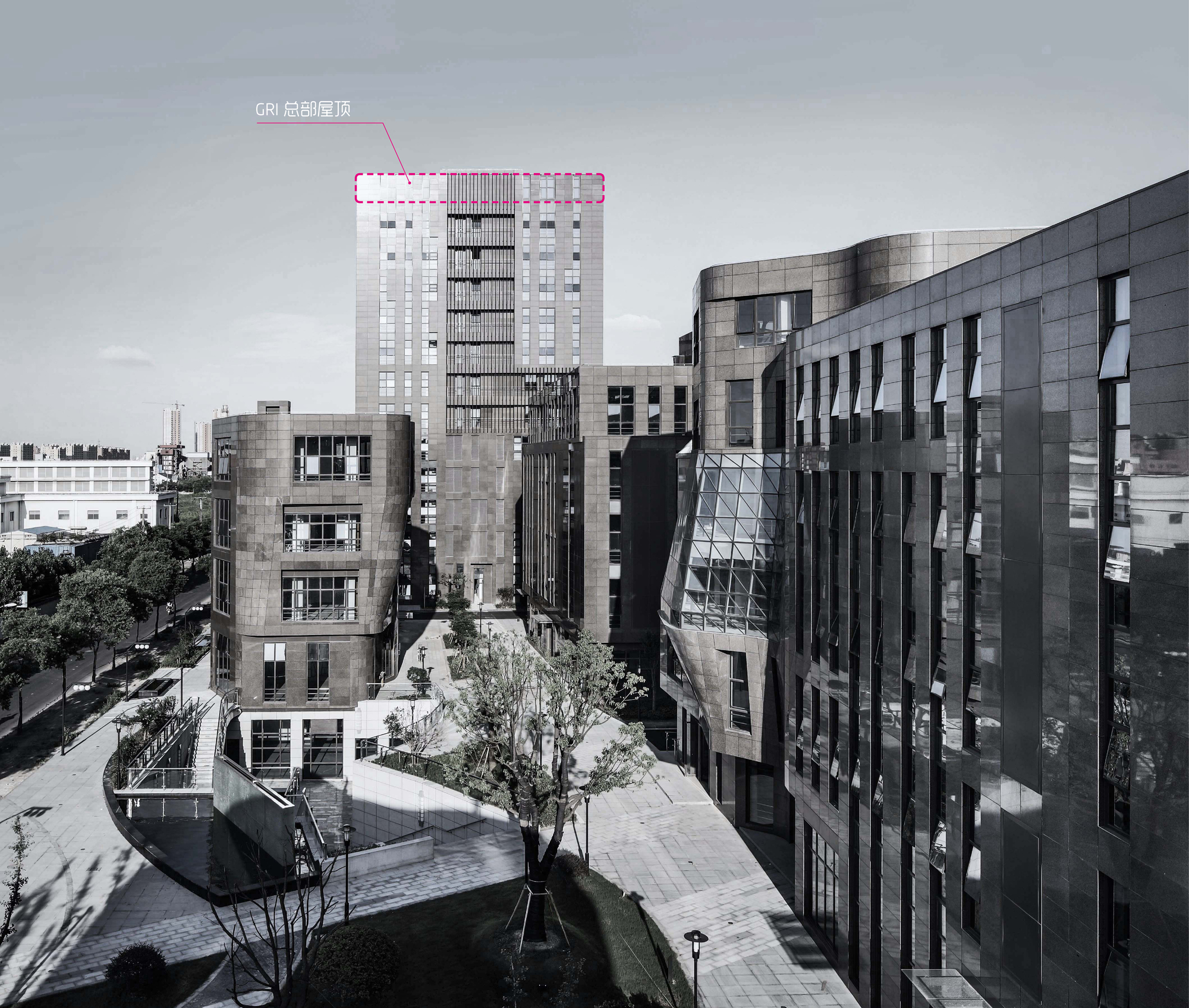 Gallery of The Roof Garden of GRI Headquarters / COBBLESTONE DESIGN ...