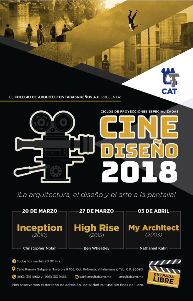 Cine Diseño 2018 | ArchDaily en Español