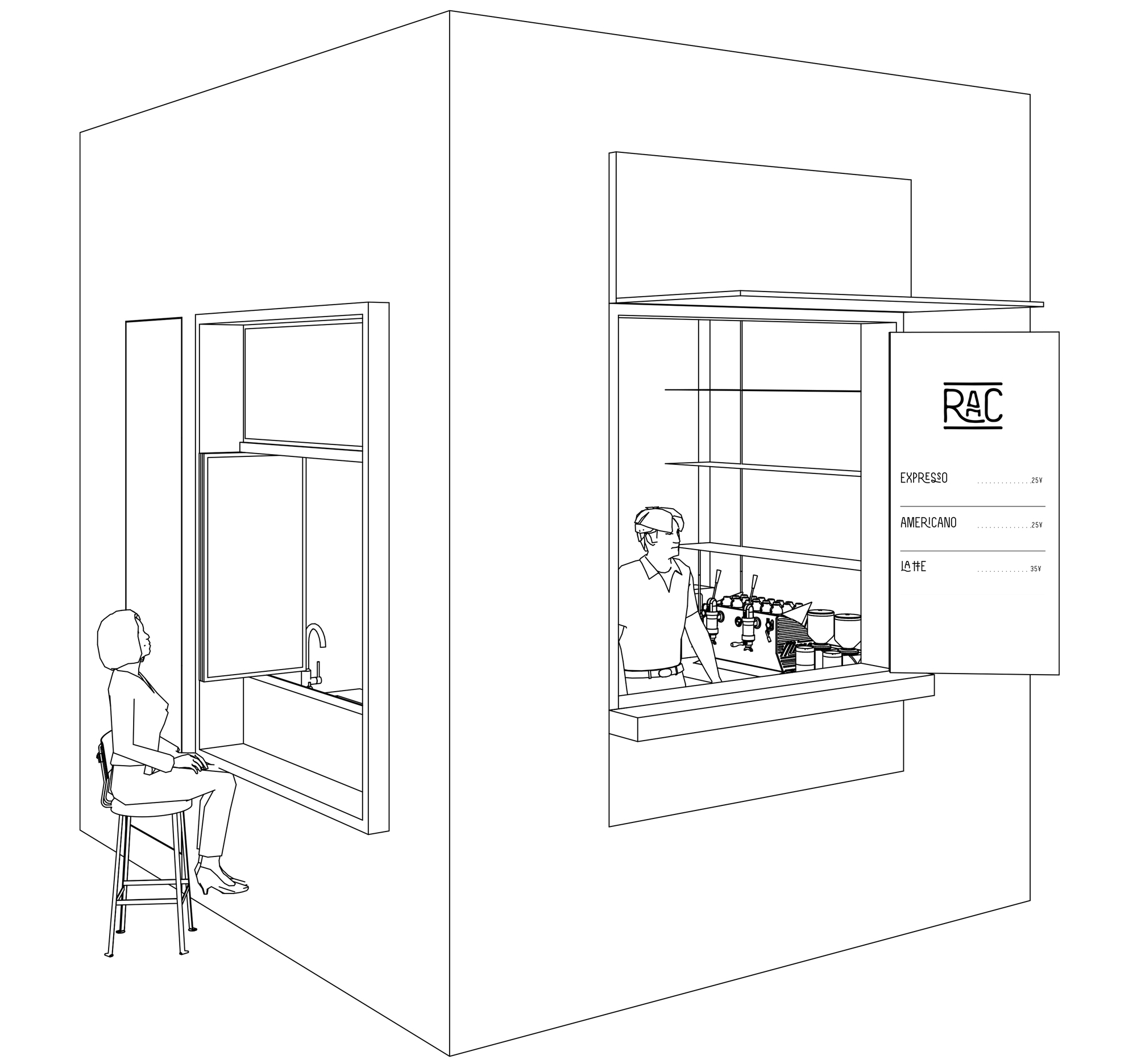 Gallery of RAC Coffee & Bar / MASS DESIGN - 17