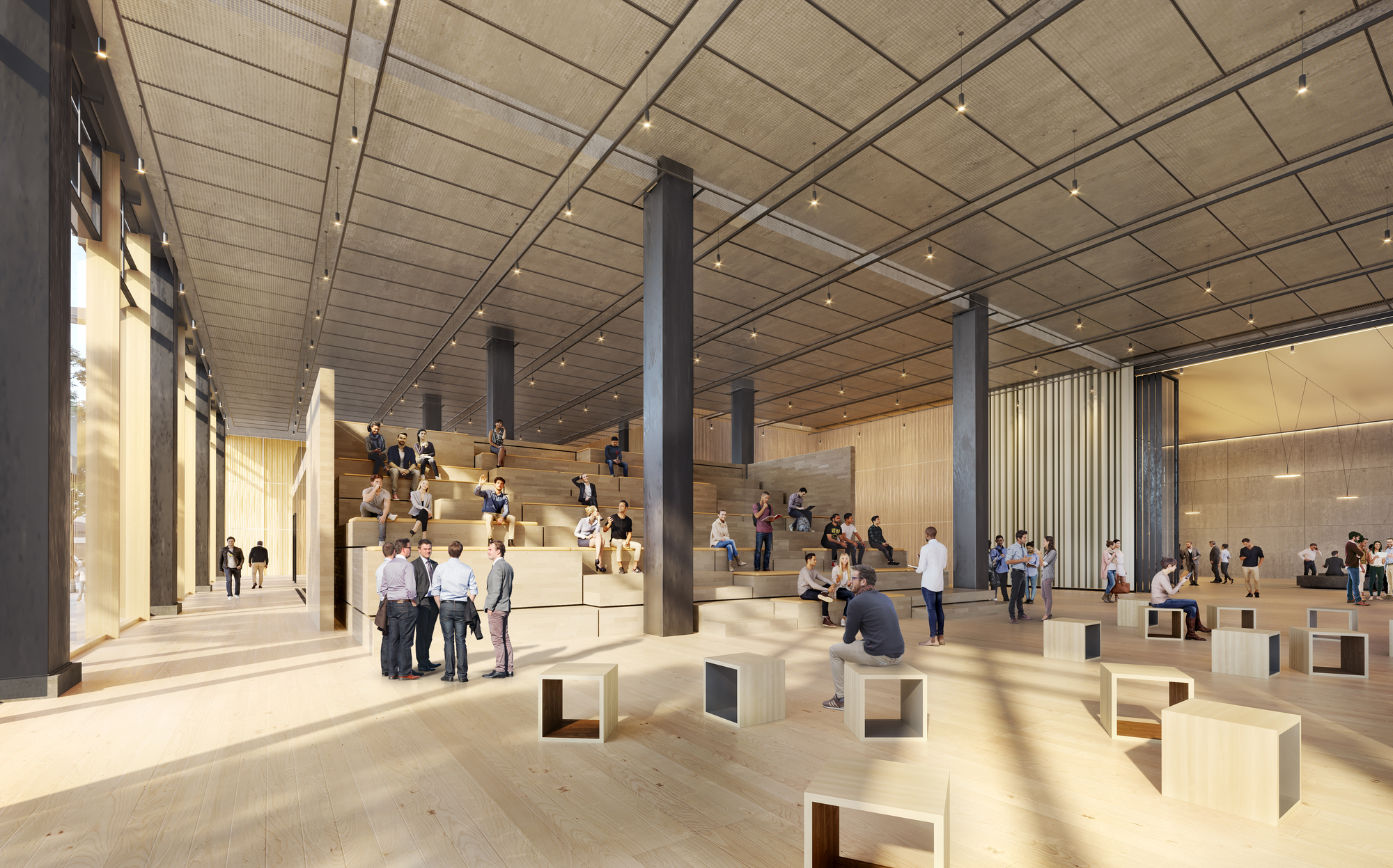 Gallery of SOM Unveils Images of Chicago Office Tower With Five-Story ...