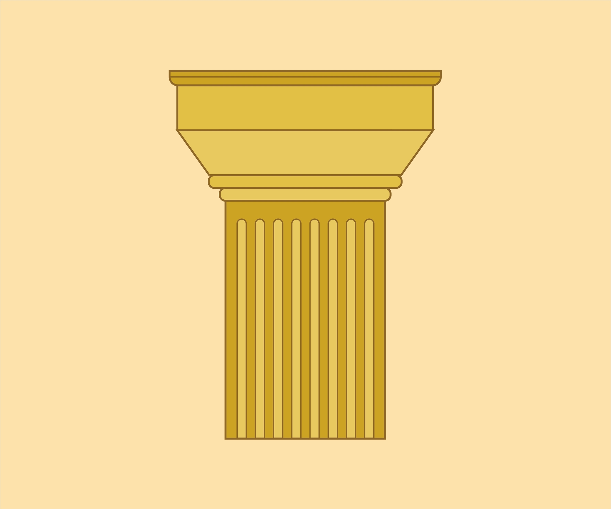 Galería de 5 Capiteles de la antigüedad clásica y sus diferencias - 4