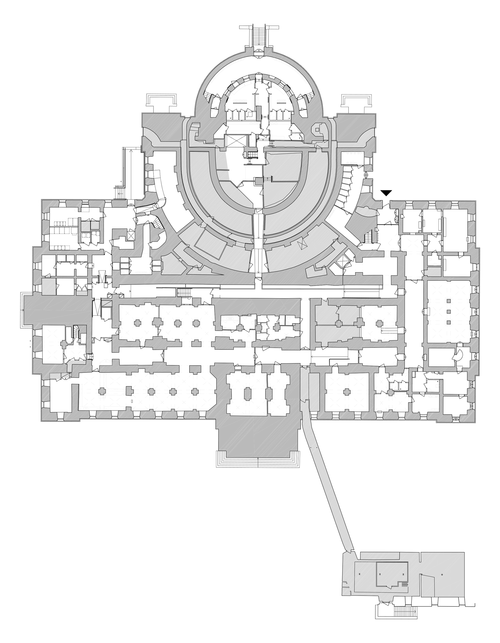 Galeria de Edifício Central da Universidade de Uppsala / AIX Arkitekter ...