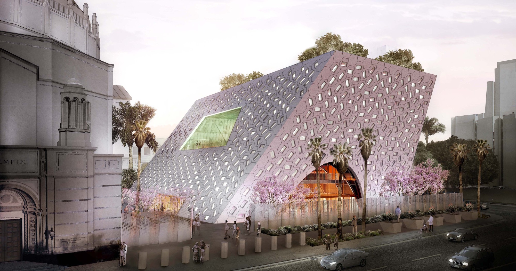 OMA Reveals Pavilion Design for Wilshire Boulevard Temple in Los ...