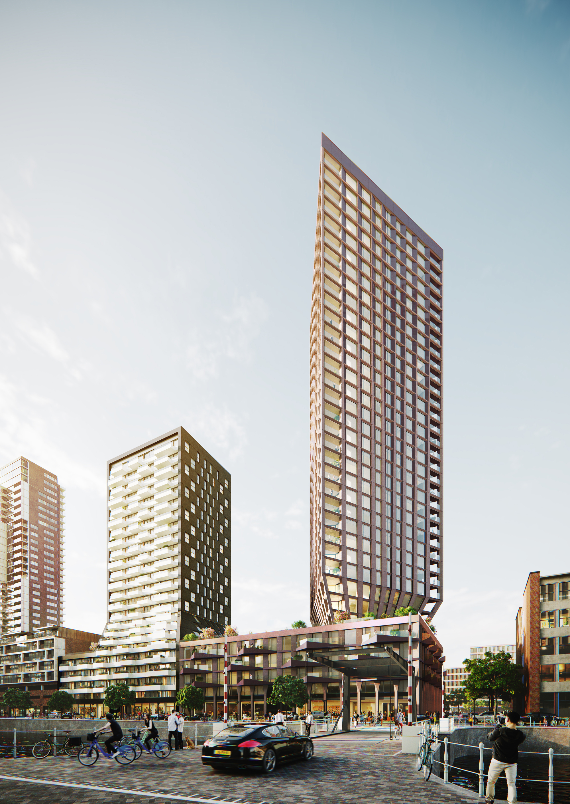 Gallery of Barcode Architects Brings New Triangular Residential Tower ...