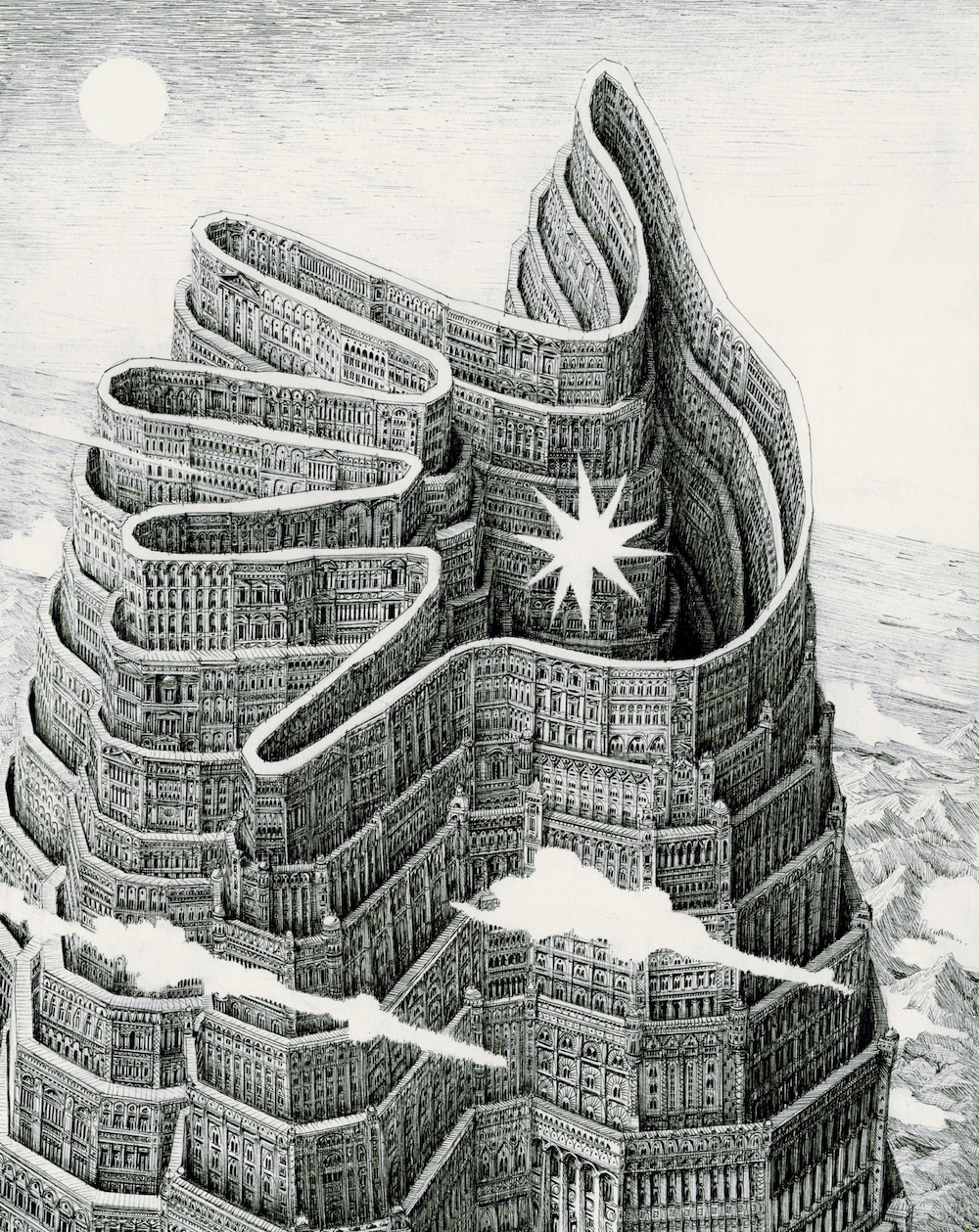 Gallery of Dizzying, Abstract and Meticulous Worlds Created by Artist ...