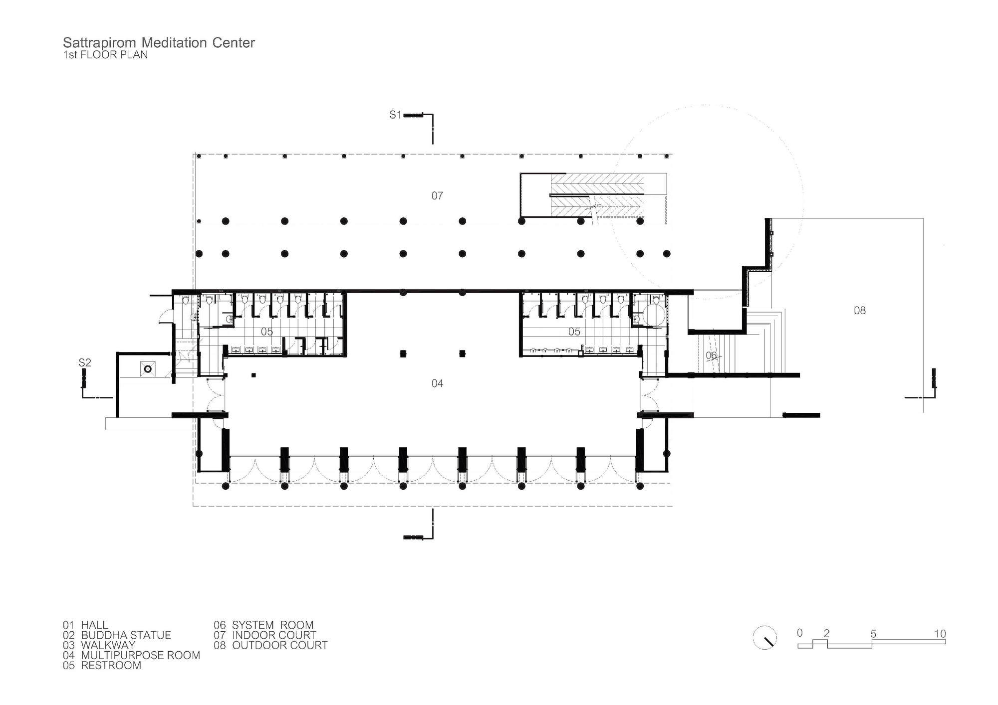 Galeria de Centro de Meditação Sattrapirom / Ken Lim Architects - 20