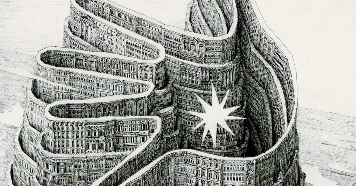 Dizzying, Abstract and Meticulous Worlds Created by Artist Benjamin ...