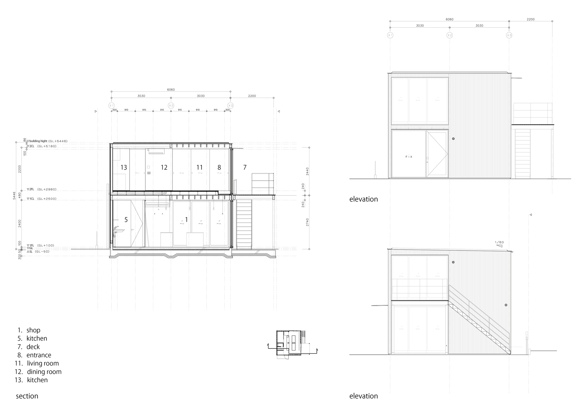 Gallery of gré Square House / suzuki architects - 16