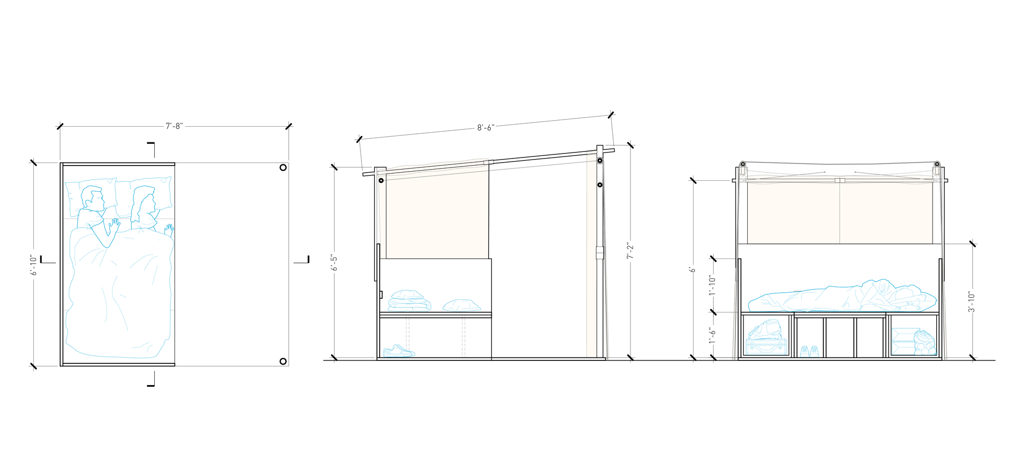 Gallery of This Stackable Emergency Shelter Can Be Assembled in Under ...