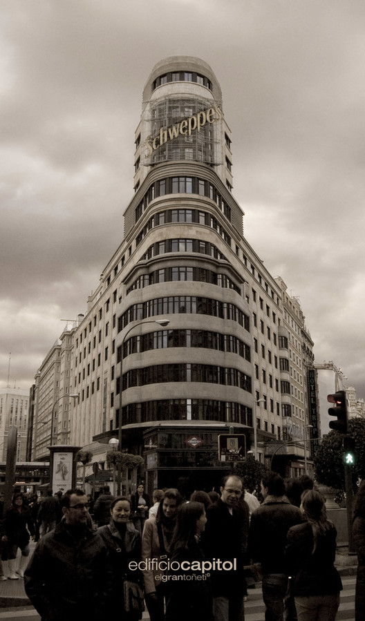 El Edificio Capitol, ícono de la Gran Vía madrileña, es declarado Bien de Interés Cultural ...