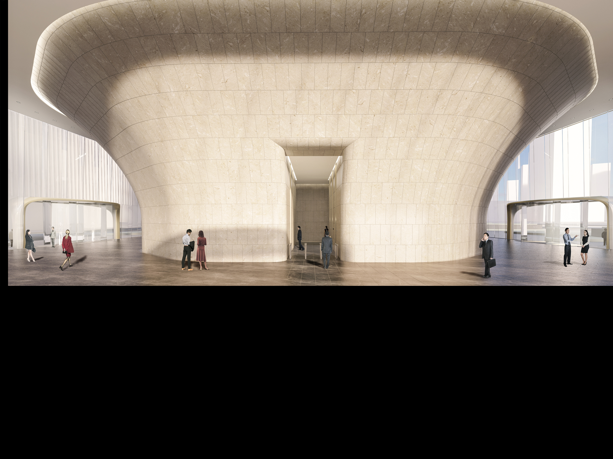 Gallery of SOM Unveils Images of Striking Mixed-Use Tower in Hangzhou ...