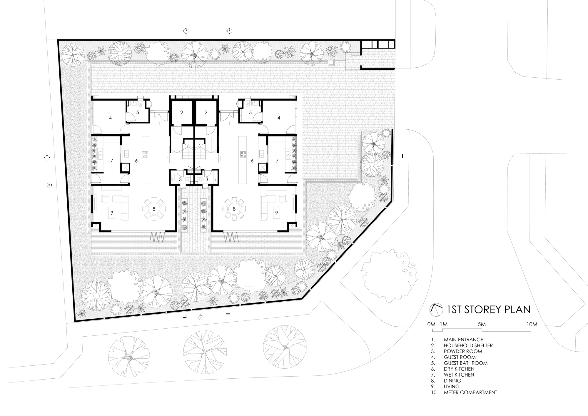Gallery of The Pair House / LOOK Architects - 13