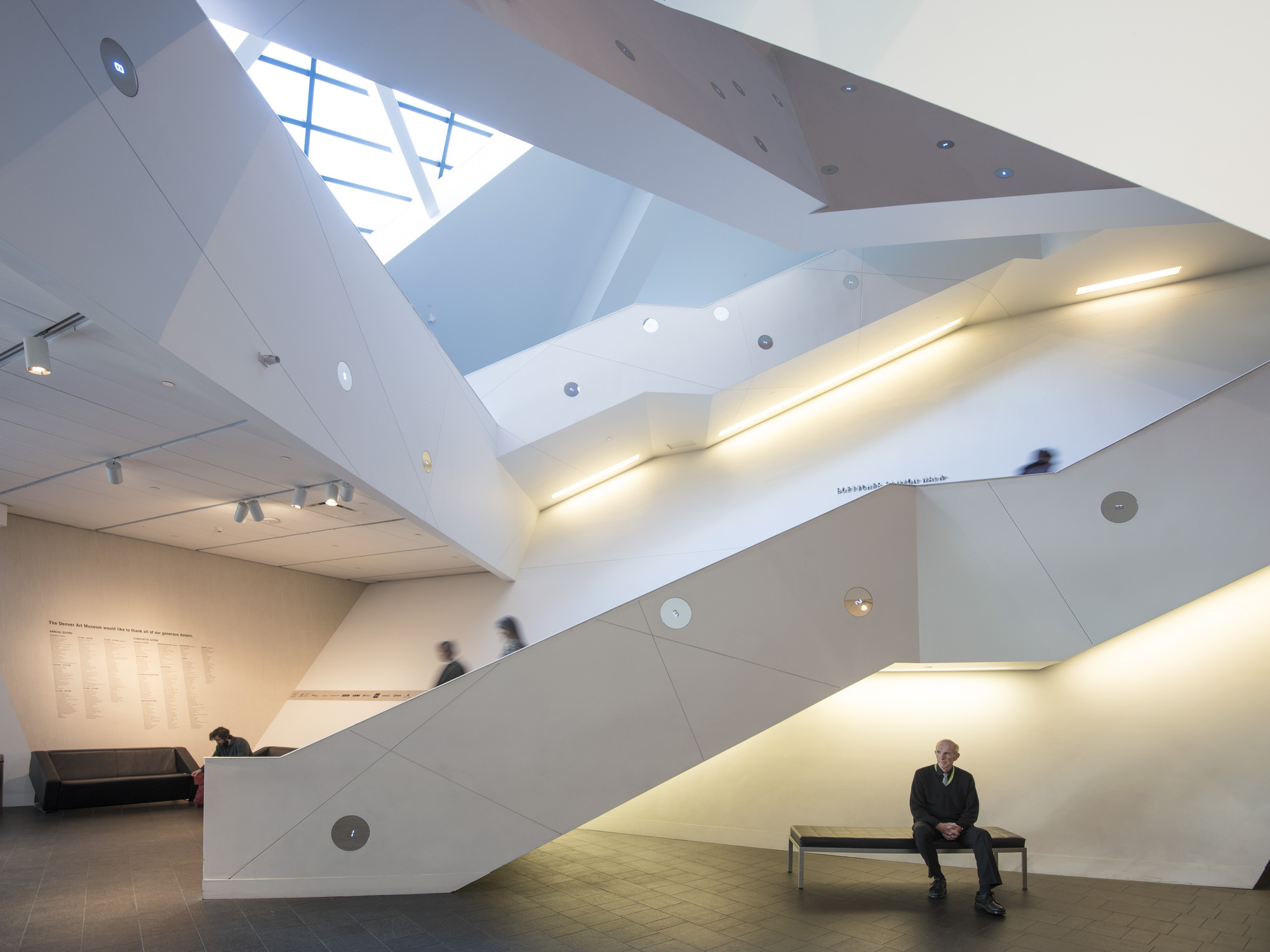Daniel Libeskind Denver Art Museum Interior