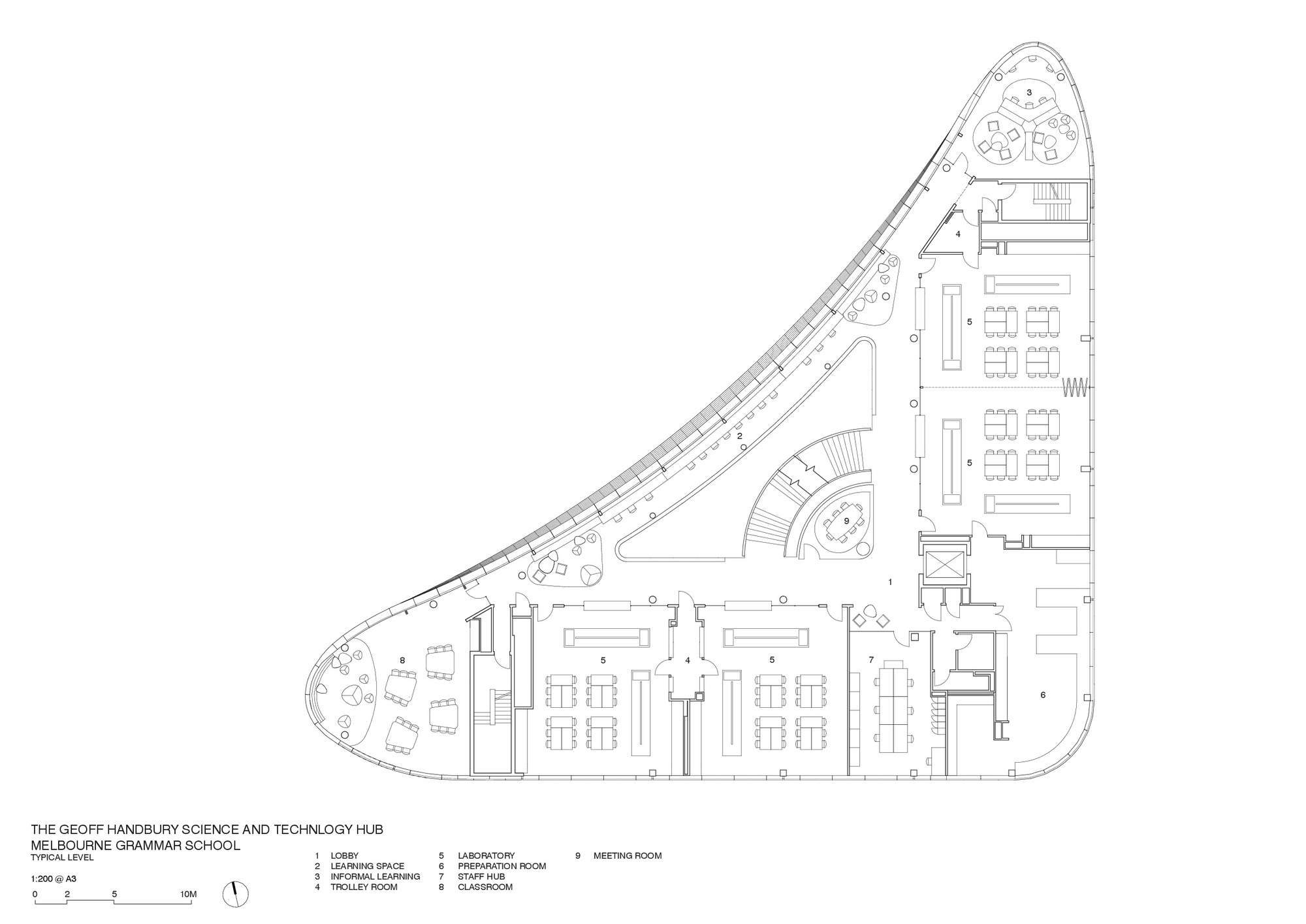 Gallery of The Geoff Handbury Science and Technology Hub / Denton ...