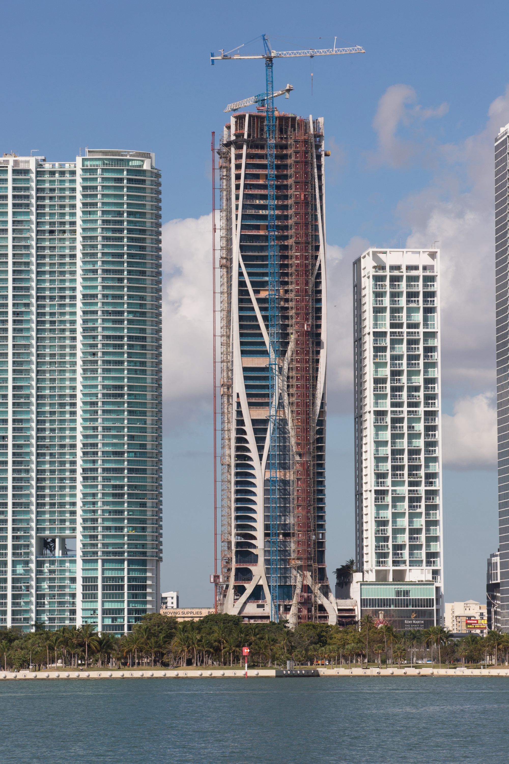 Gallery of Drone Footage Shows Zaha Hadid's One Thousand Museum Tower ...