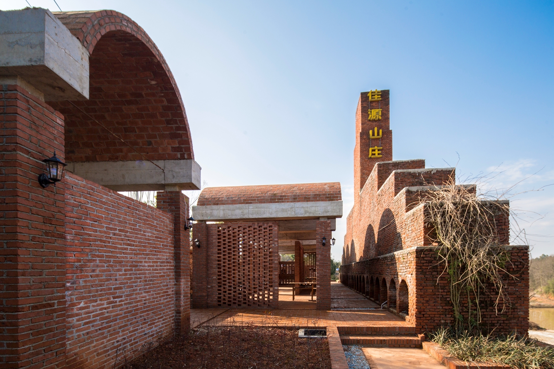 Gallery of Red Brick Country Auditorium / Huazhong University of ...