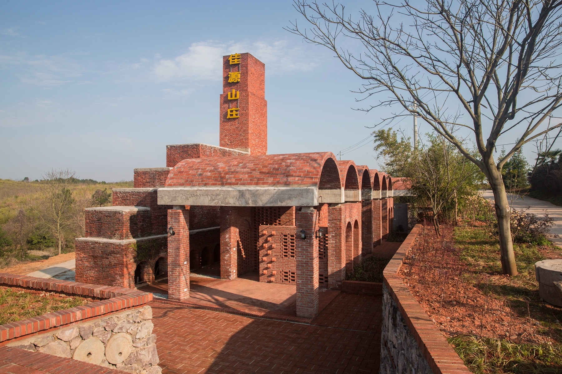 Gallery of Red Brick Country Auditorium / Huazhong University of ...