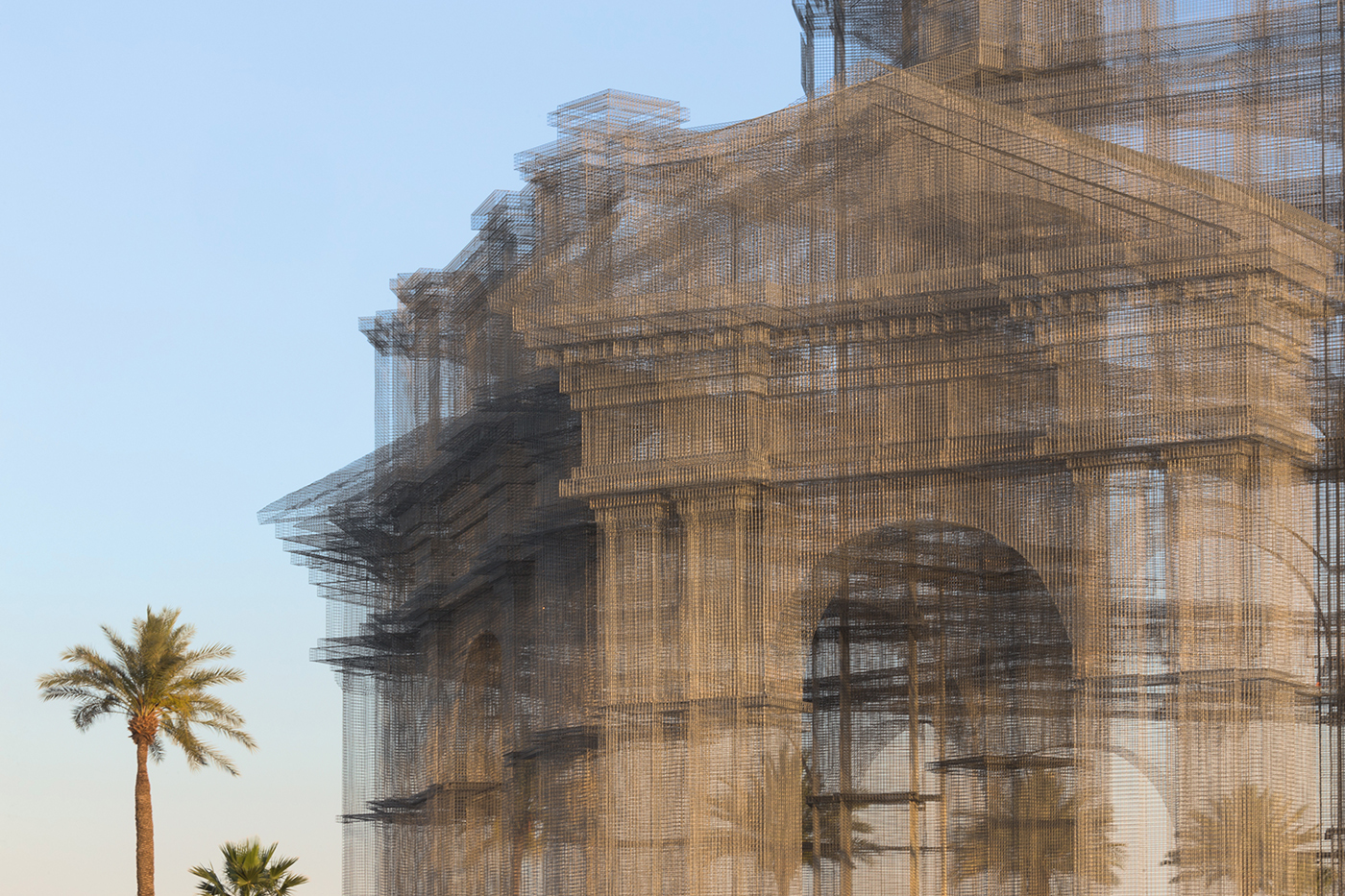 Gallery Of Edoardo Tresoldi Unveils Neoclassical Wire Mesh Sculpture At