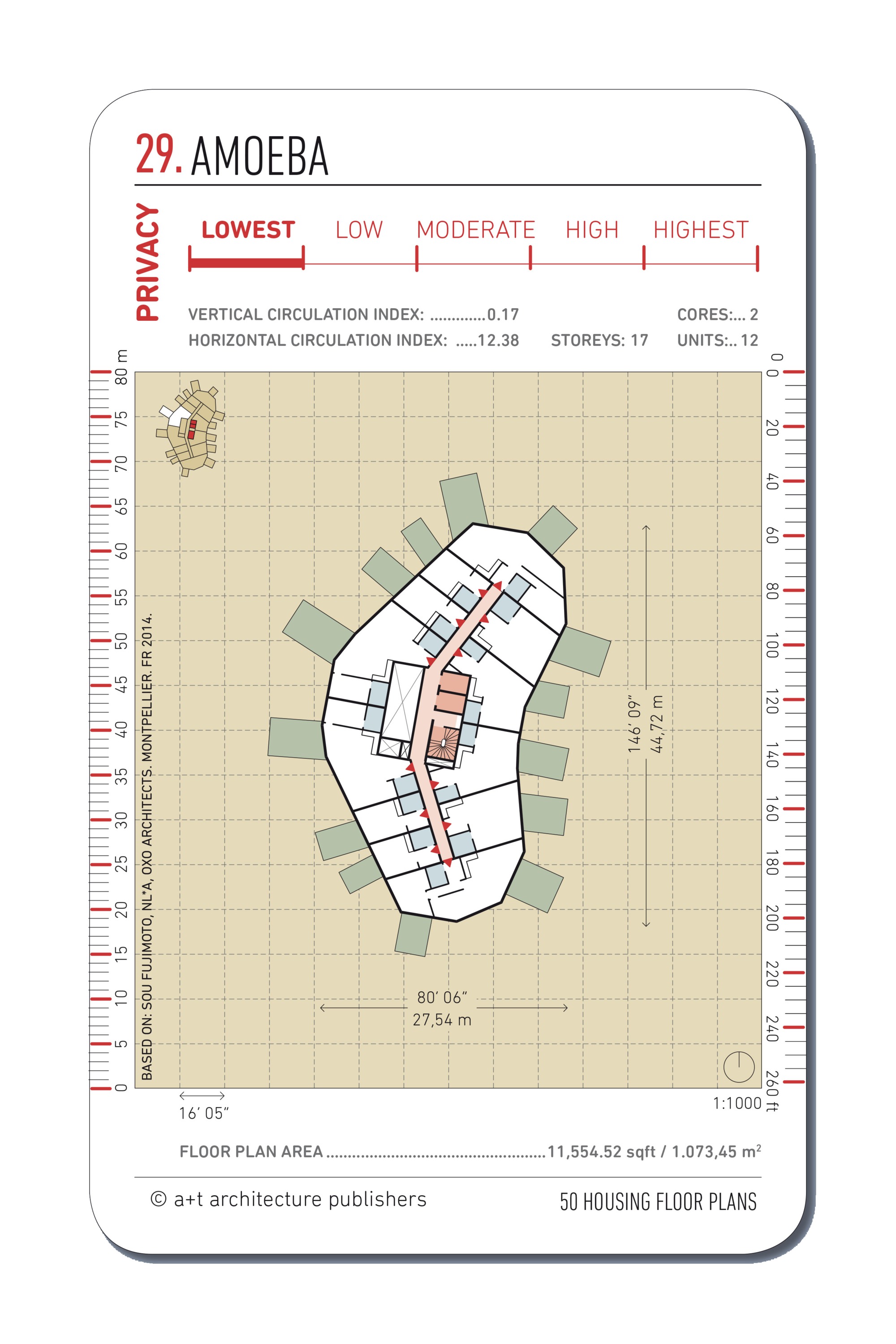 Gallery of 20 Examples of Floor Plans for Social Housing - 16