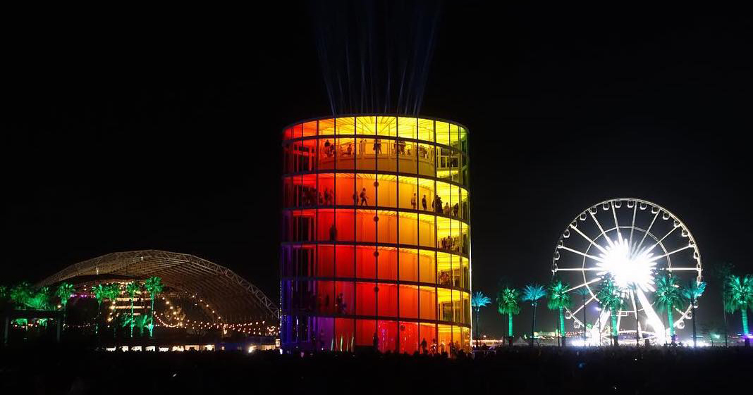 NEWSUBSTANCE's Coachella Pavilion Takes Visitors on a Journey of Light ...
