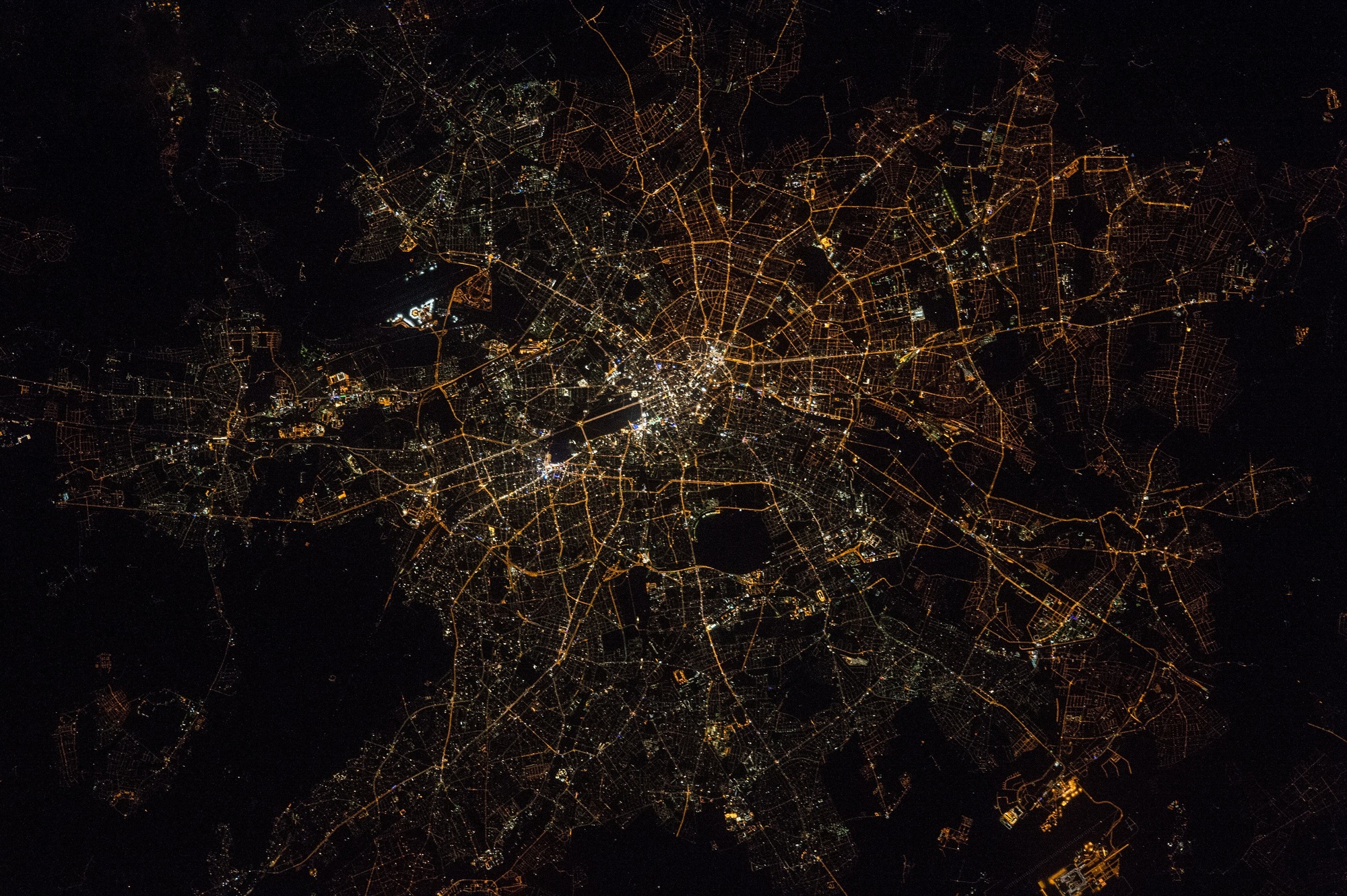 Gallery of How Satellite Images of the Earth at Night Help Us ...