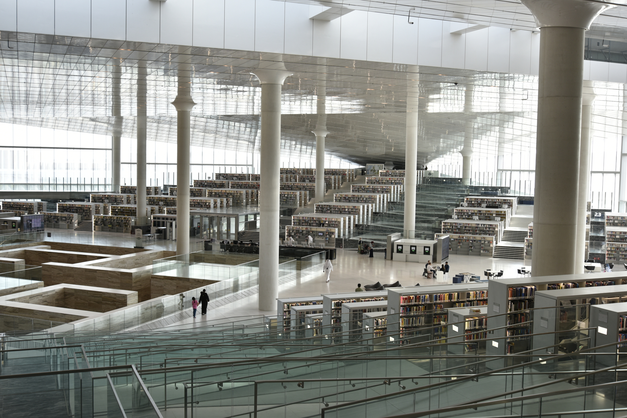 Gallery of Qatar National Library / OMA - 16