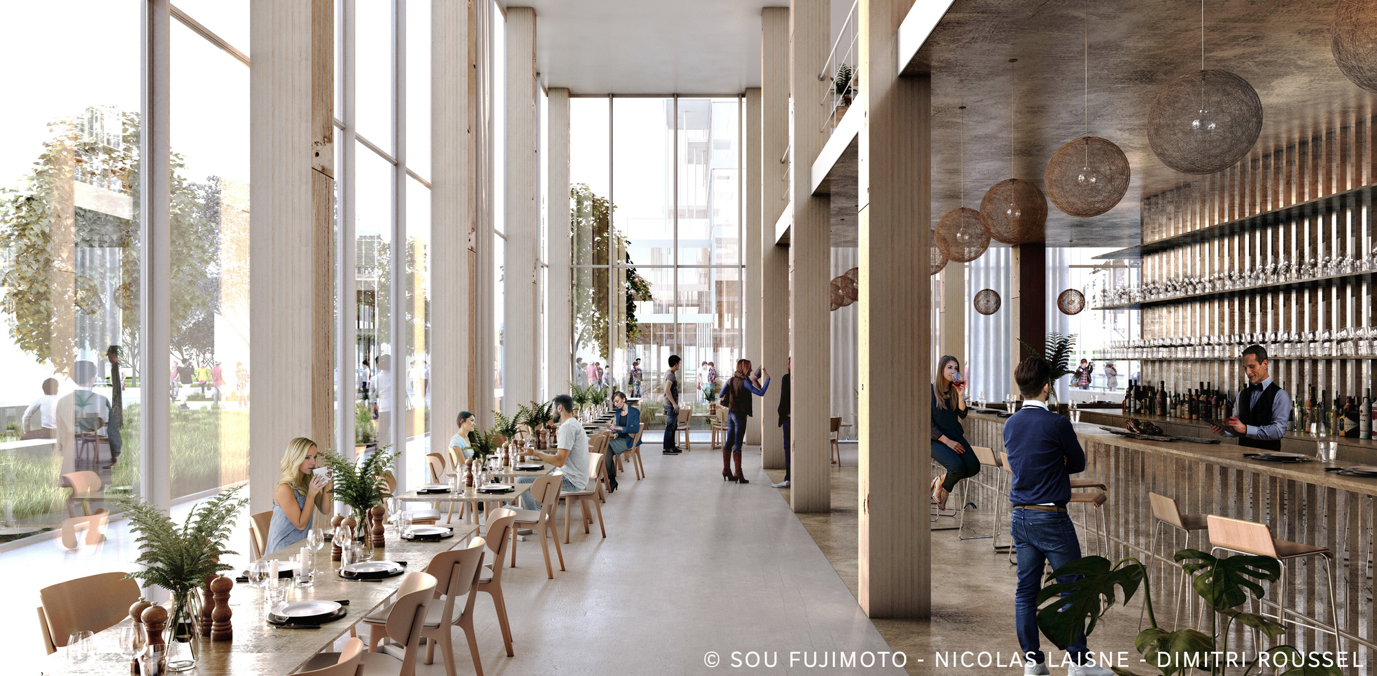 Gallery of Sou Fujimoto, Nicolas Laisné and Dimitri Roussel to Build ...