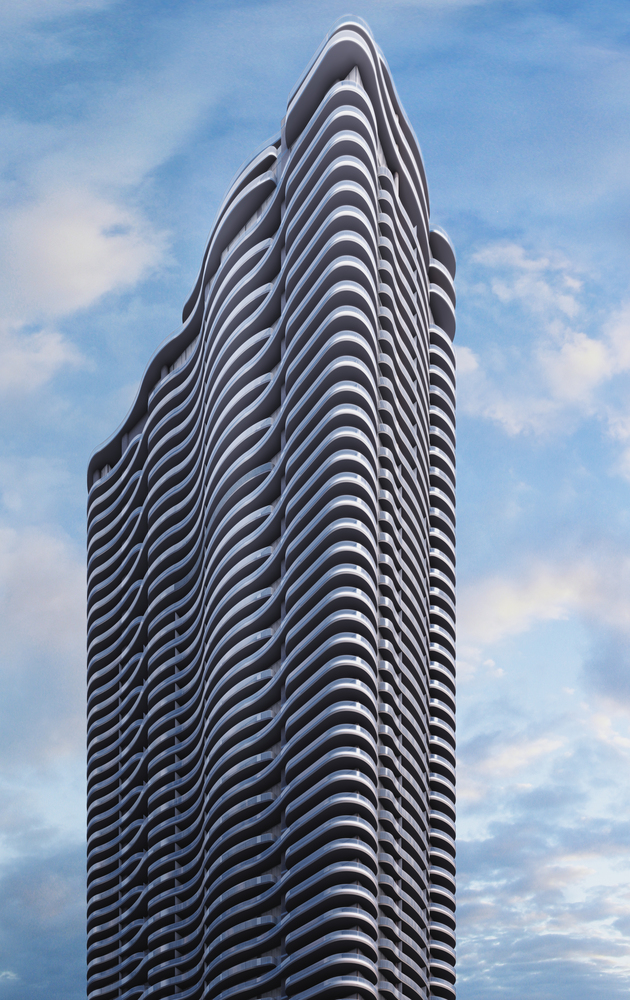 Gallery of Miami's Brickell Flatiron Building Now Halfway Completed - 12