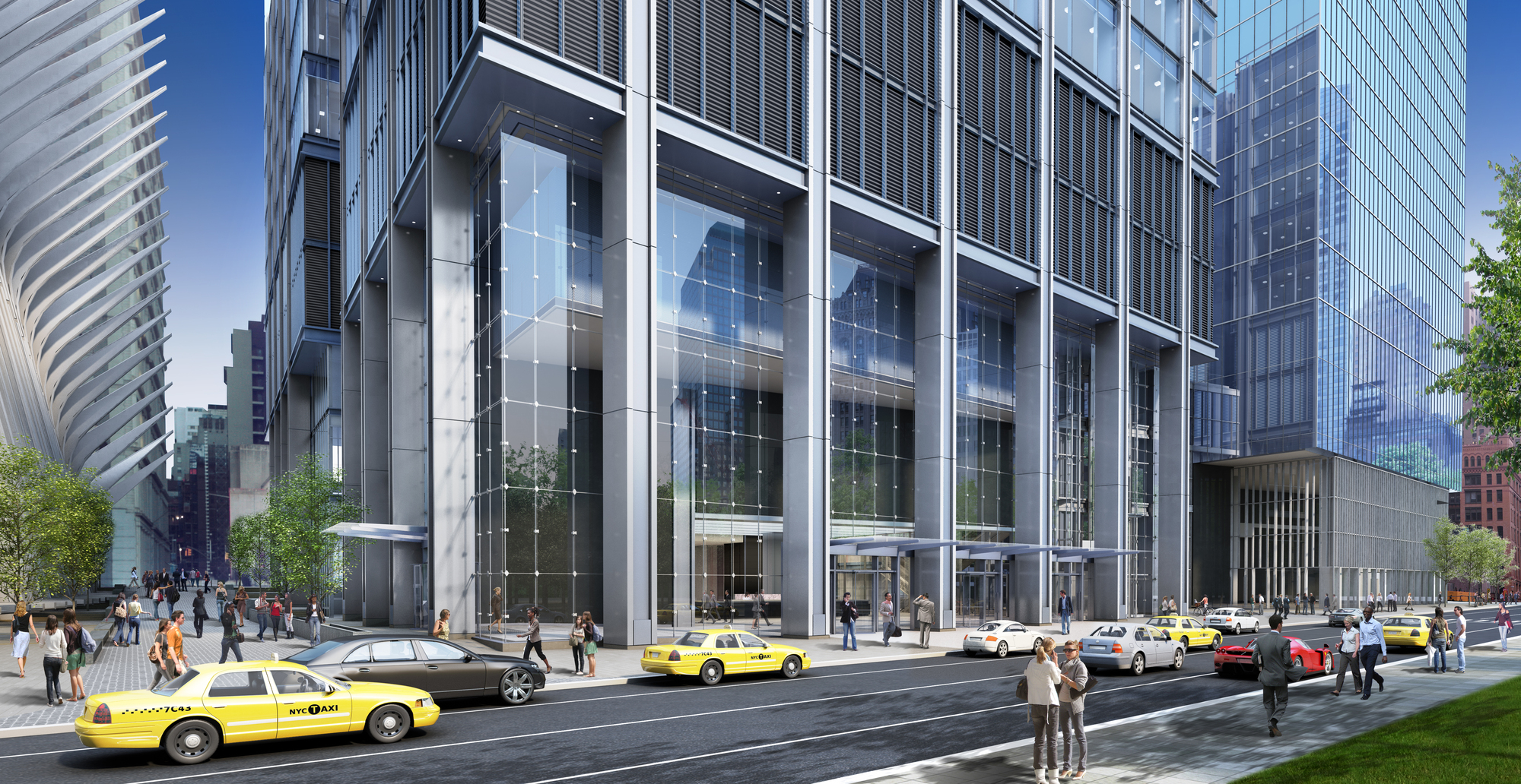 Gallery of Rogers Stirk Harbour + Partners' 3 World Trade Center Nears ...