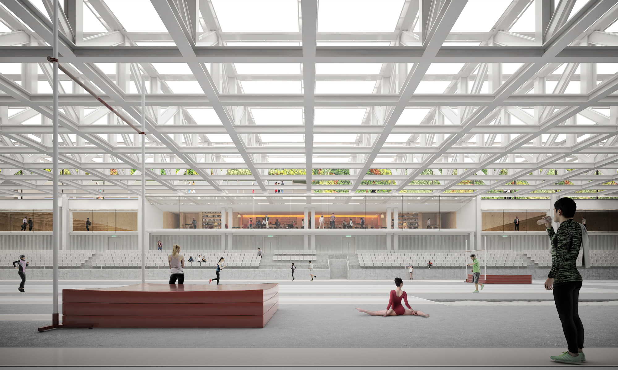 Gallery of SCAU Architectes to Design Vegetated Stadium in Paris - 6