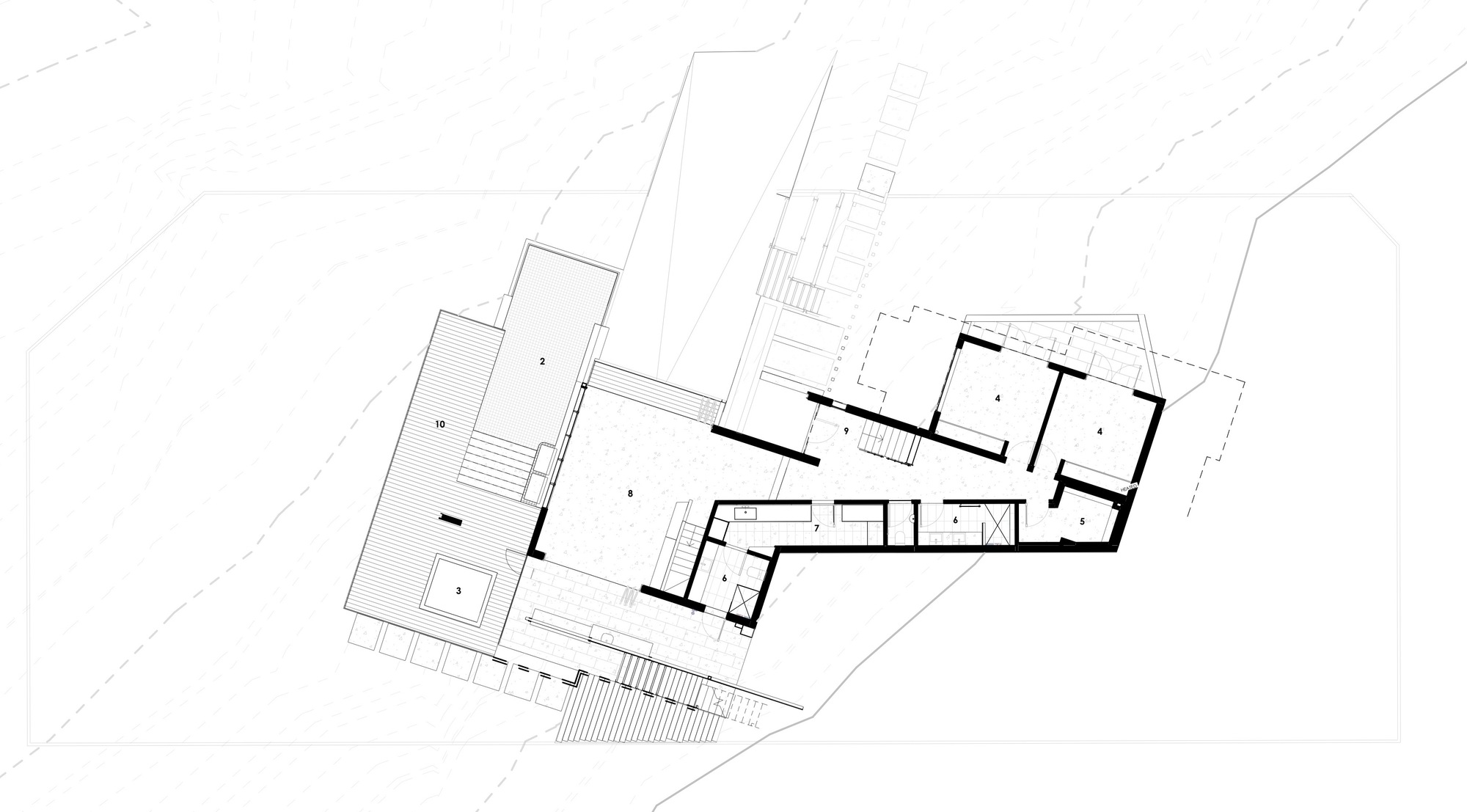 Gallery of Two Angle House / Megowan Architectural - 21