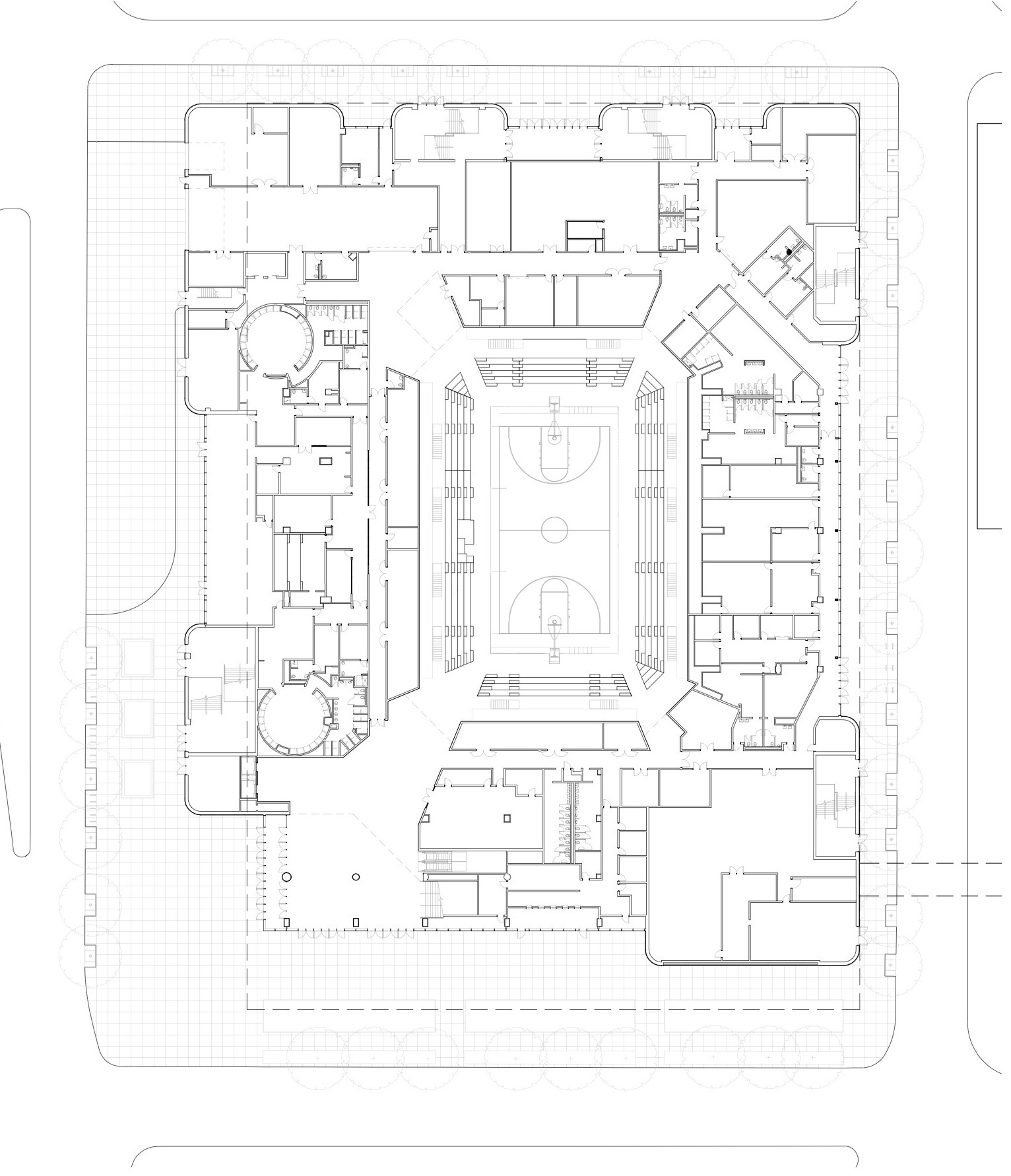 Gallery of Wintrust Arena / Pelli Clarke Pelli Architects - 22